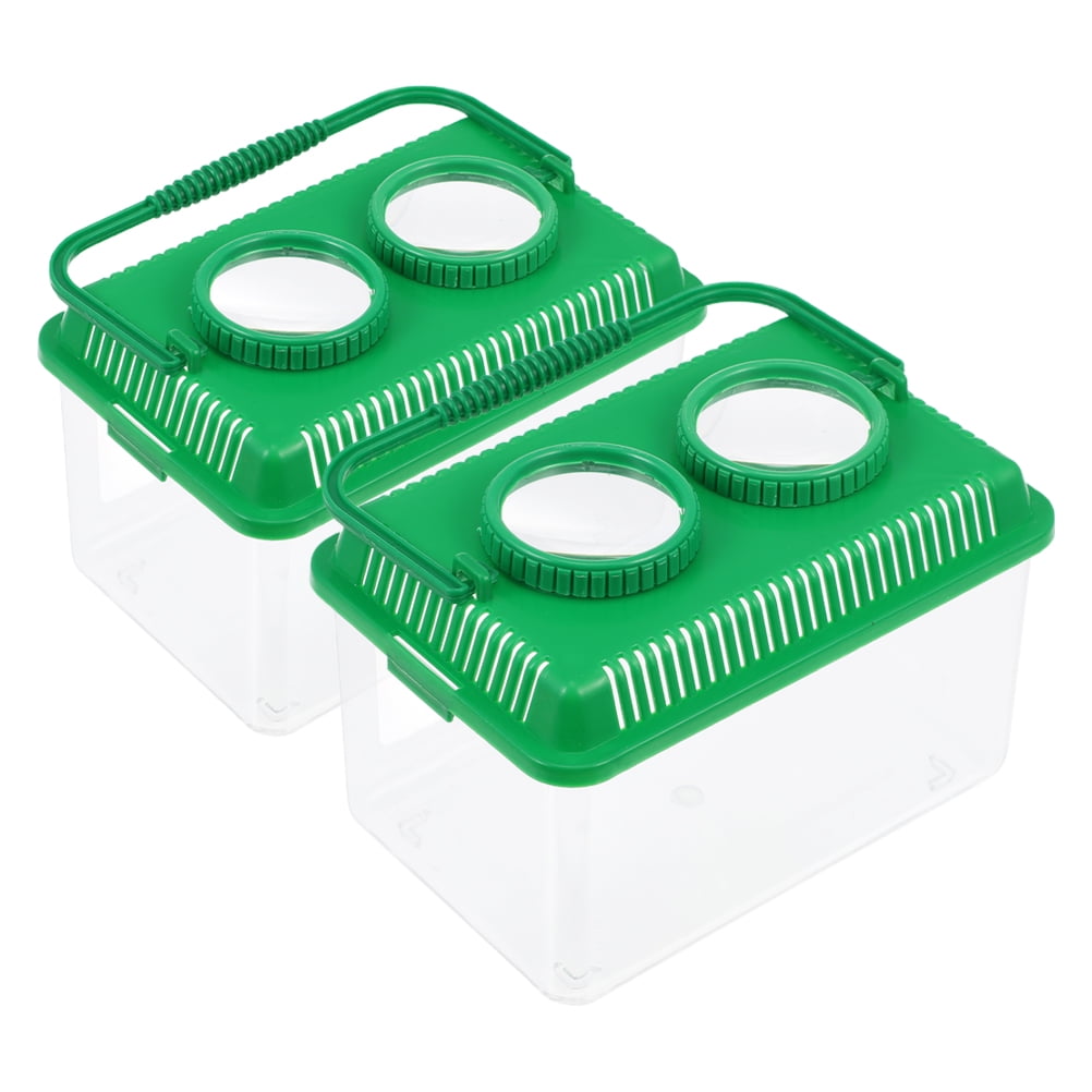 PATKAW 2pcs Insect Observe Box Magnifier Box Magnifier Container ...