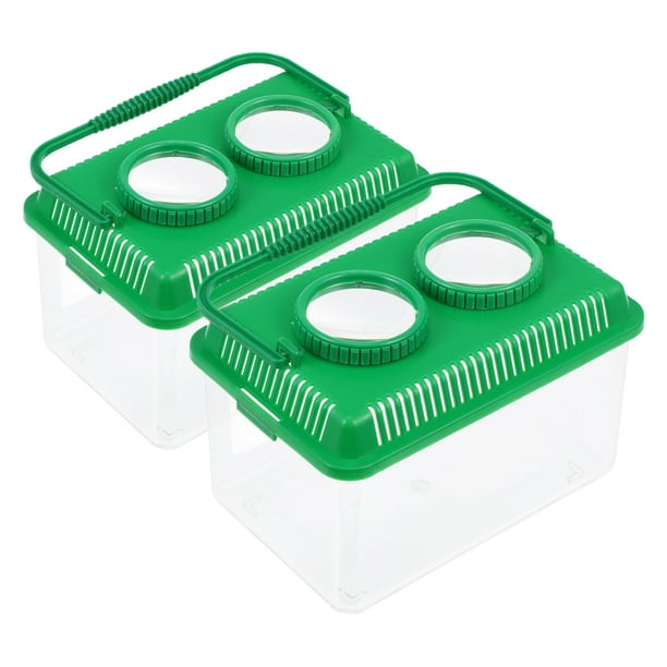 PATKAW 2pcs Insect Observe Box Magnifier Box Magnifier Container ...