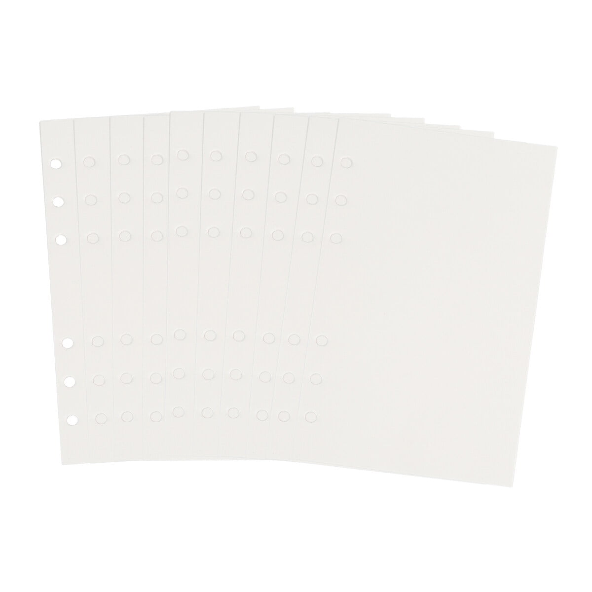 PATKAW 320 Sheets A6 Empty Refill Paper Loose-Leaf Replacement Core ...