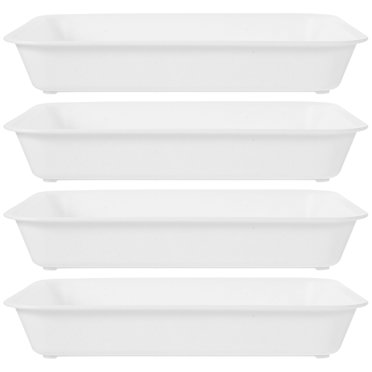 "Large Decorative Glass Crystal Vanity Tray, 12"" x 8"" Mirrored ...