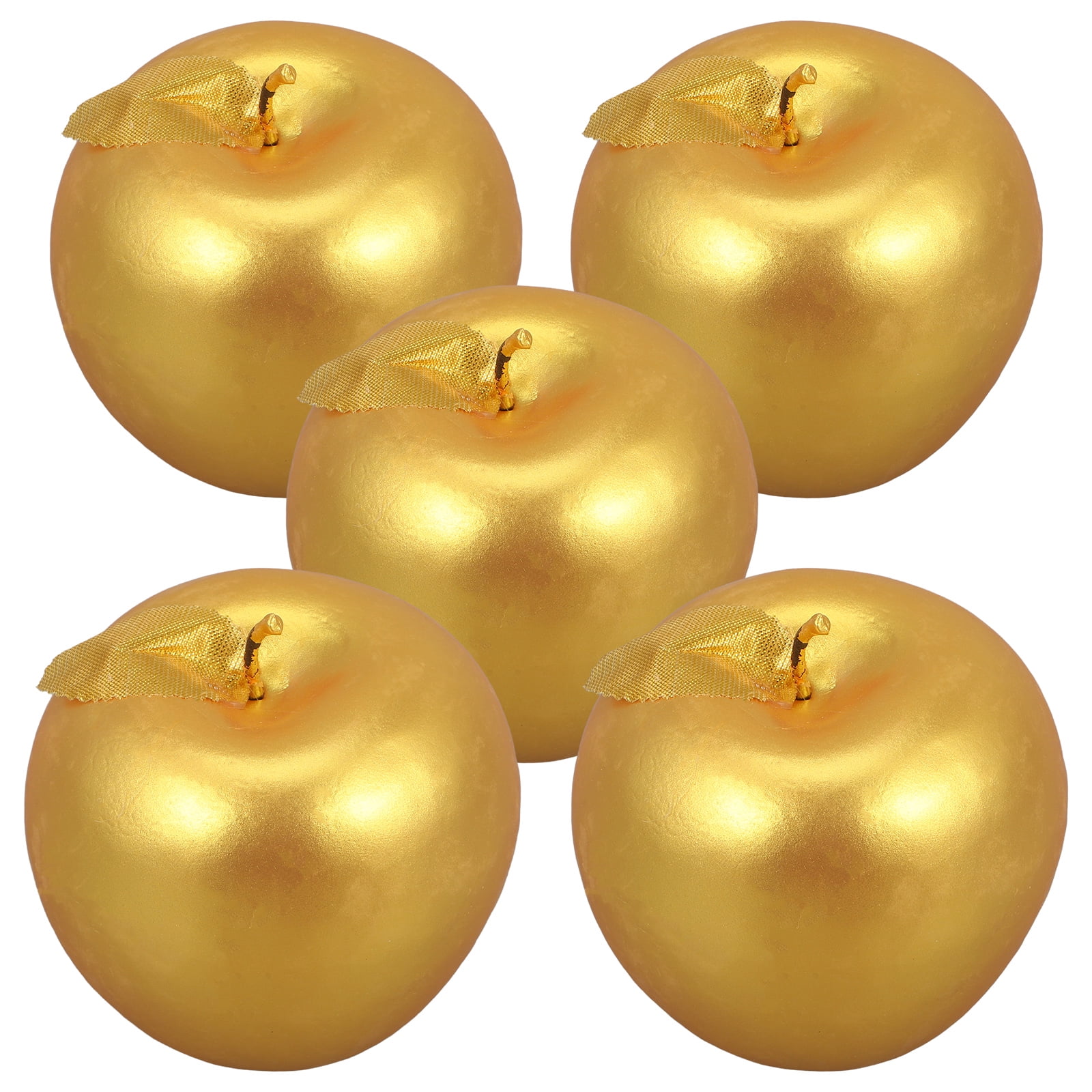 PATKAW 5Pcs Fake Apples Models Supermarket Artificial Foams Apples ...