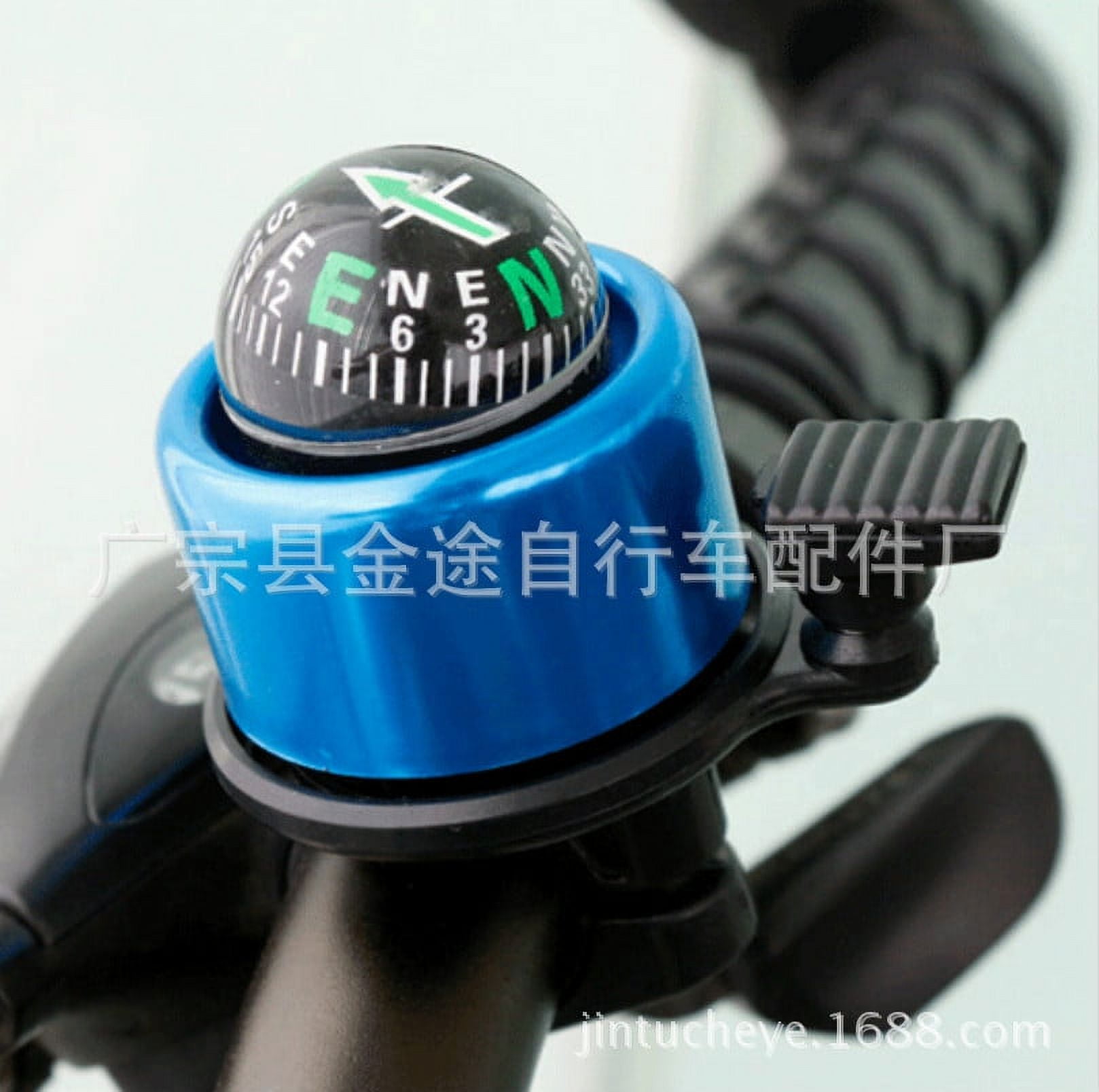 PATKAW Bike Compass Bell Multi-function Bike Bell Portable Bike Bell ...