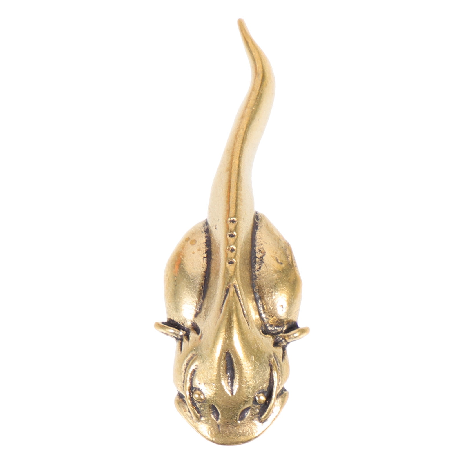 PATKAW Brass Catfish Adornment Vintage Catfish Shaped Figurine Desktop ...