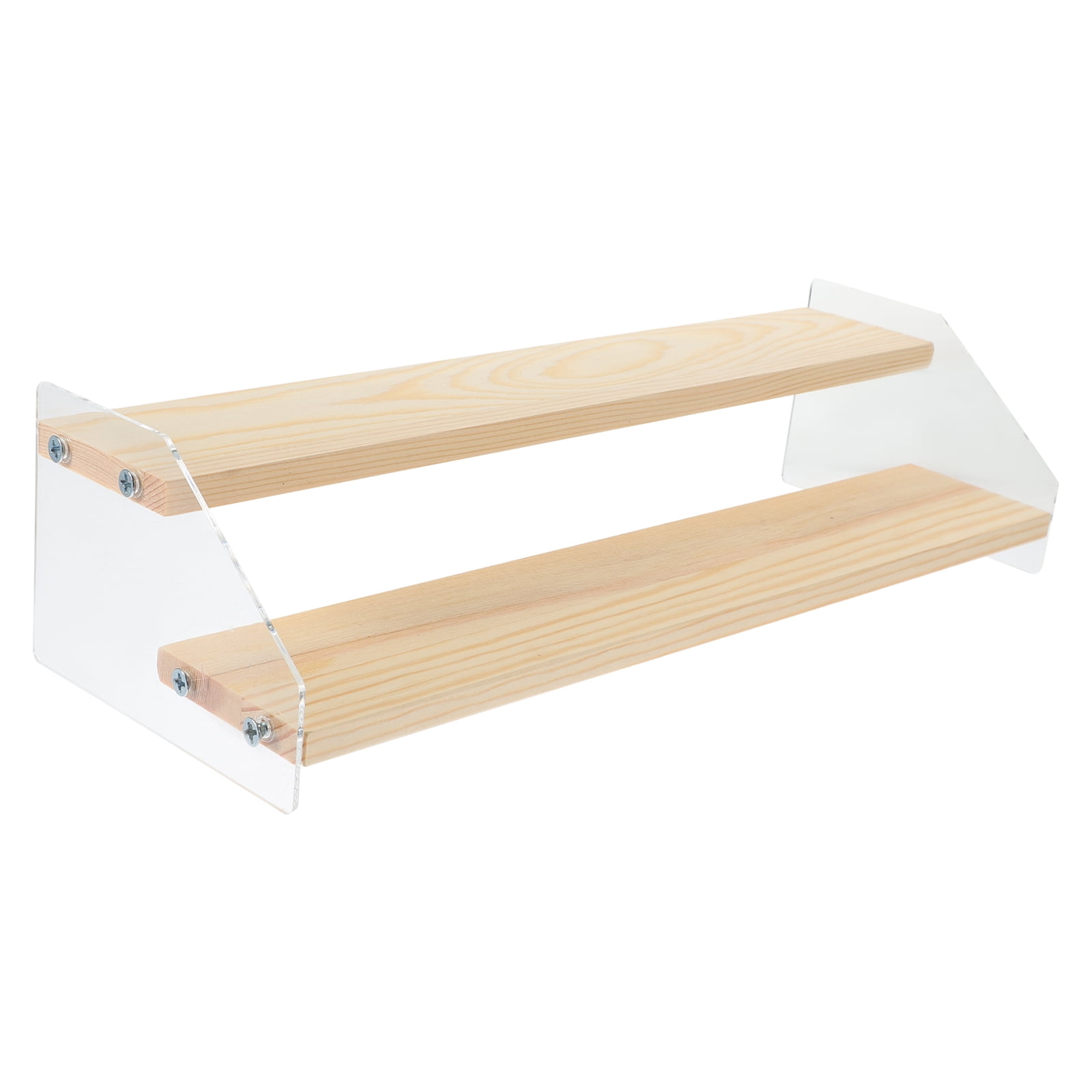 PATKAW Desktop Riser Display Stand Tiered Wooden Display Stand ...