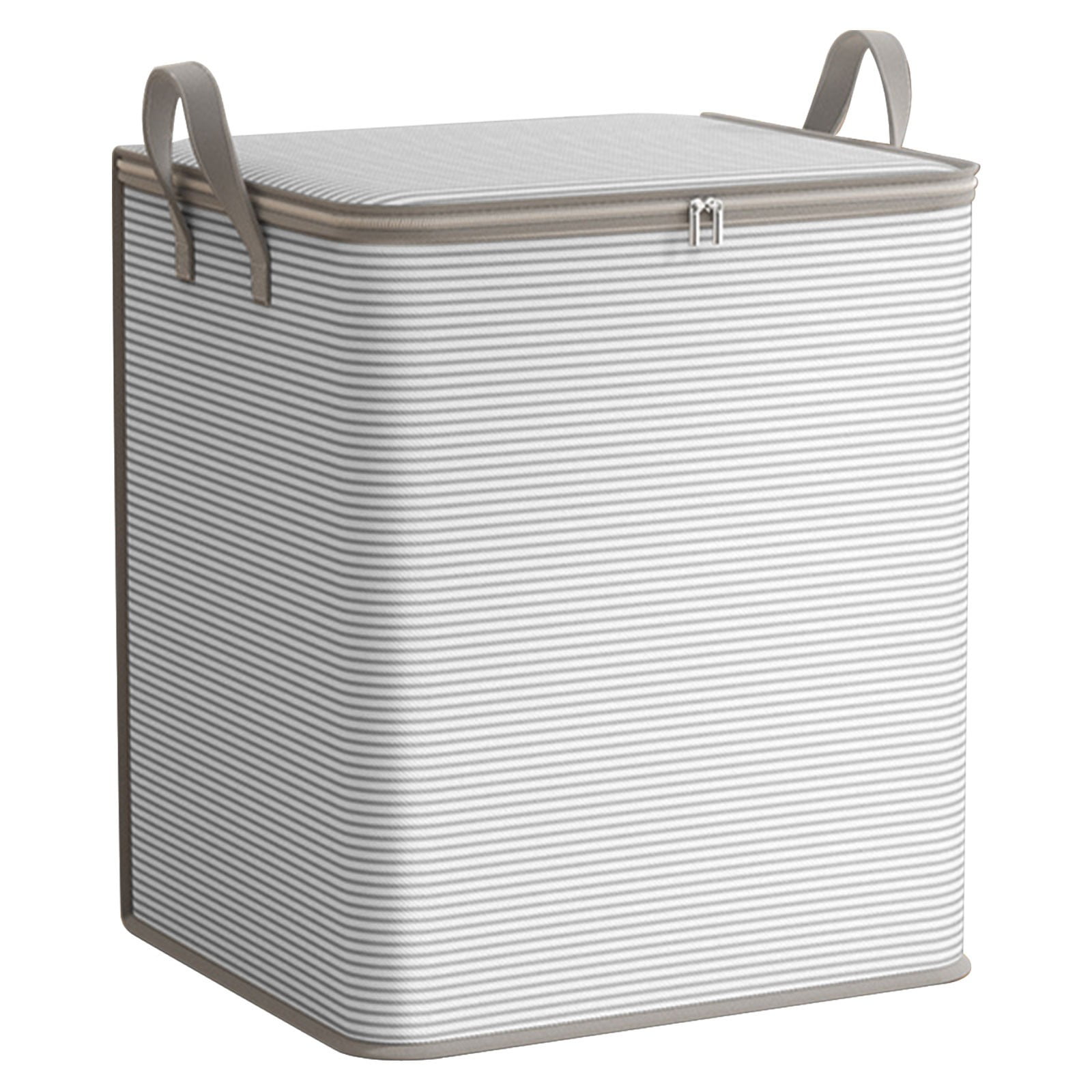 PATLOLAV Zipper Storage Box Moving Quilt Storage Basket, Wardrobe ...