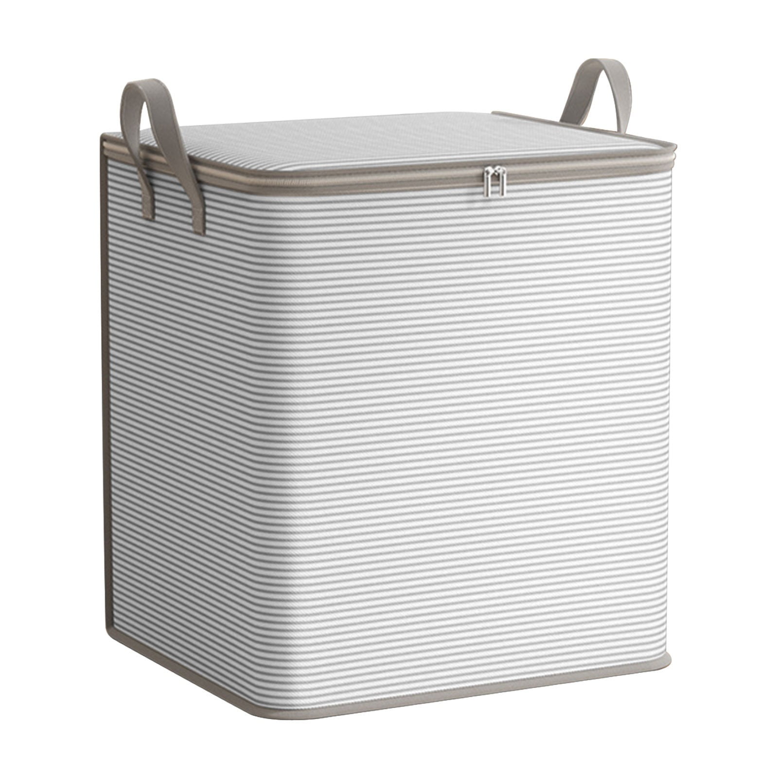 PATLOLAV Zipper Storage Box Moving Quilt Storage Basket, Wardrobe ...