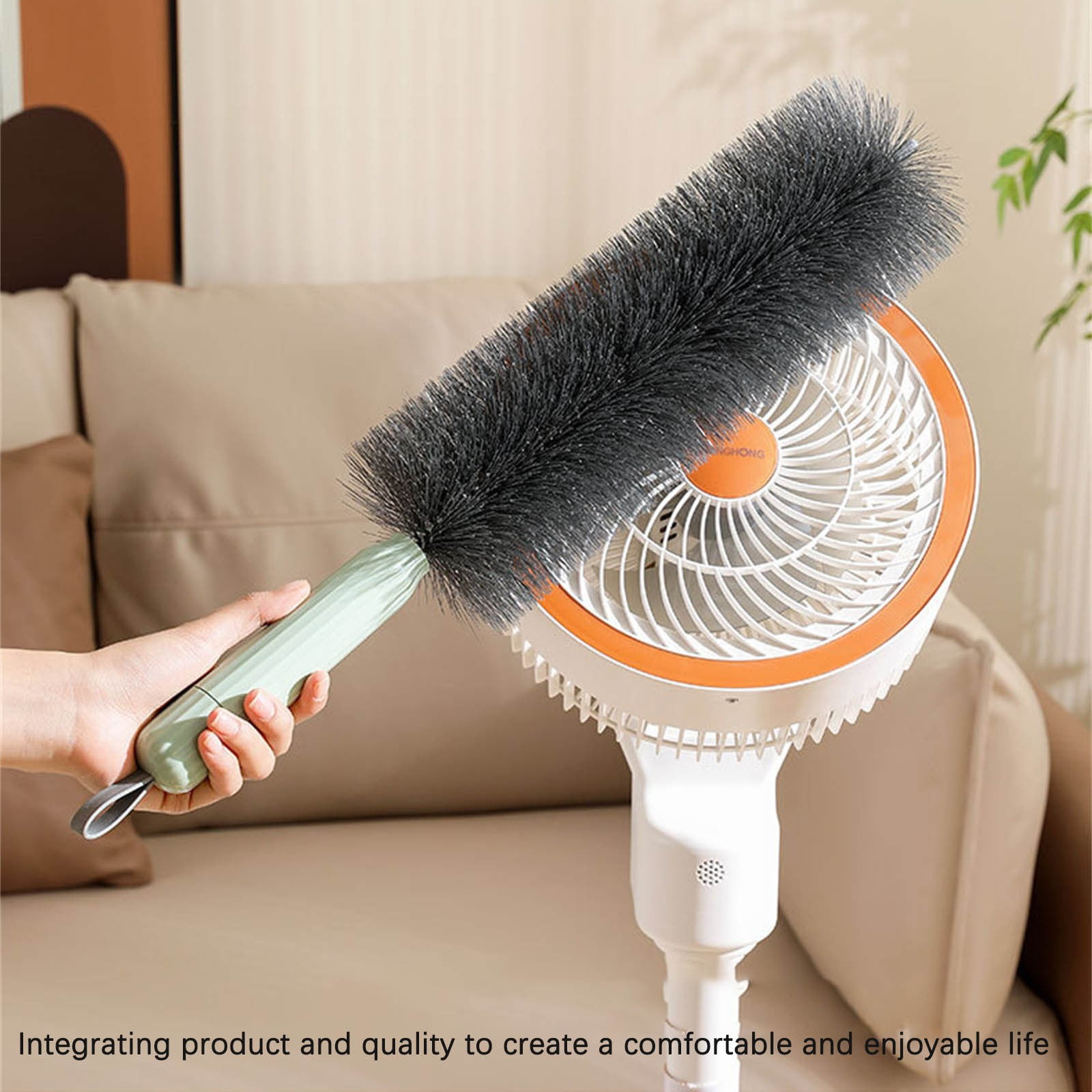 PATLOLLAV 1 Pcs Fan Cleaner Brush Bendable Fans Duster Reusable Dust ...
