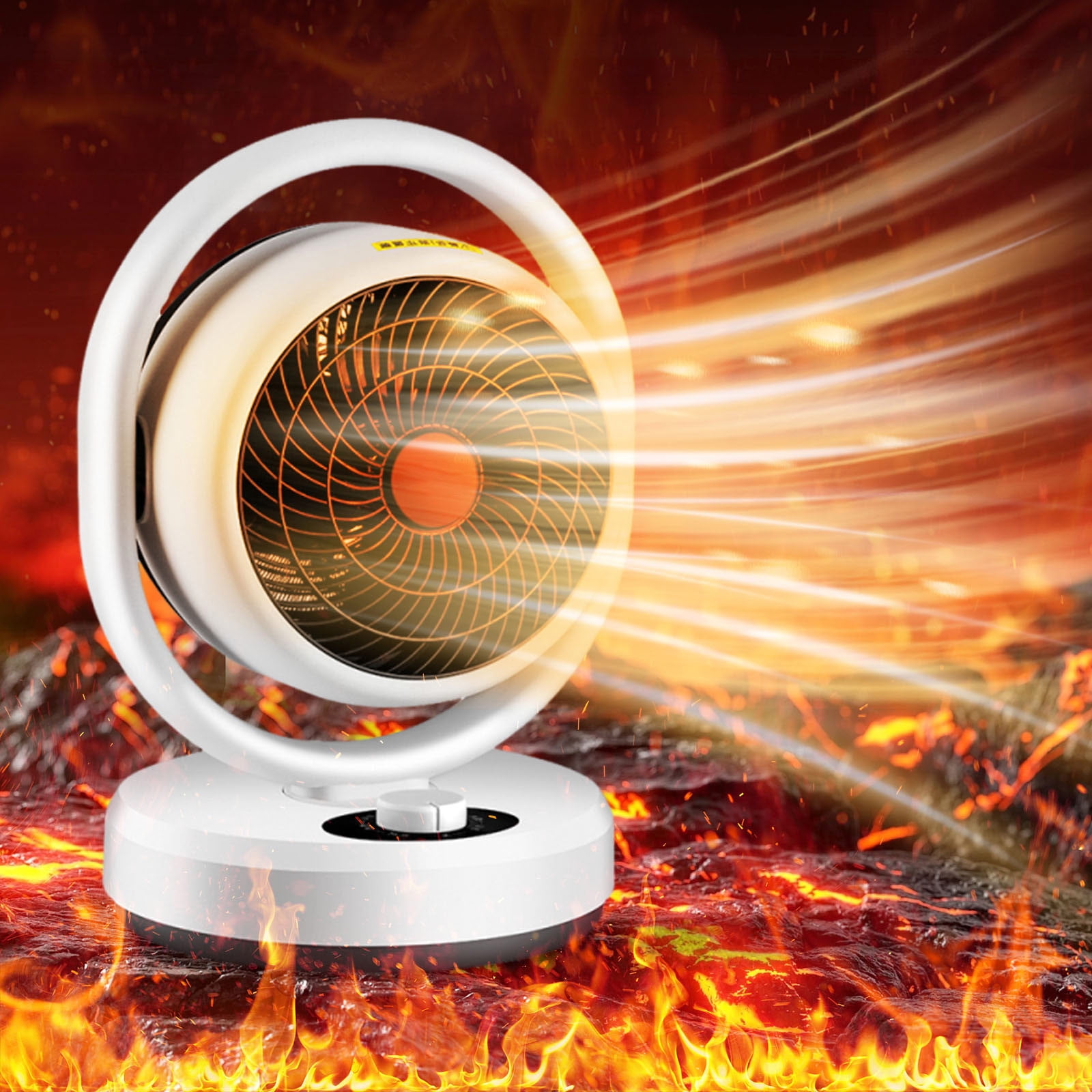 PATLOLLAV 2 in 1 Heater Fan,US Plug Portable Space Heater with ...