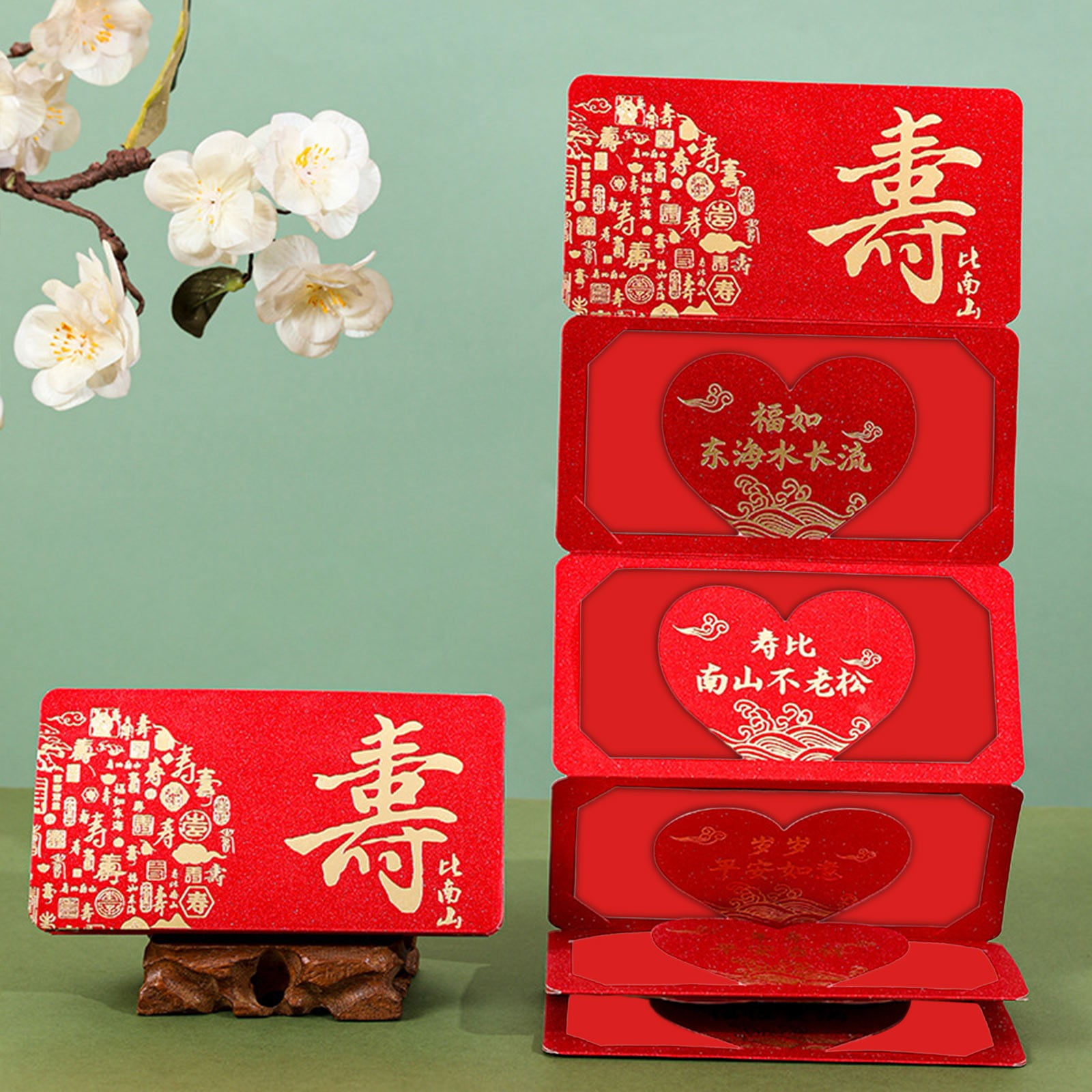 PATLOLLAV 2025 Red Envelopes for Chinese New Year Creative Stretchable ...