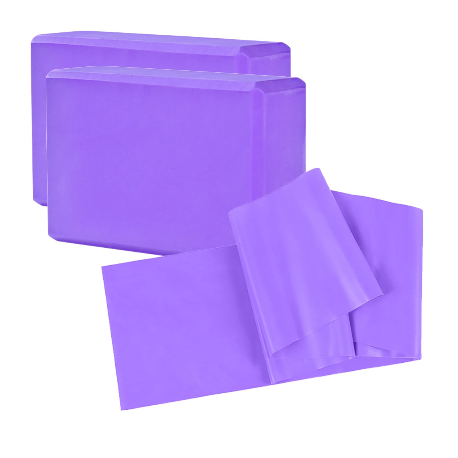 PATLOLLAV 2Pcs EVA Yoga Bricks,Stretching Exercise Foam Blocks, Yoga ...