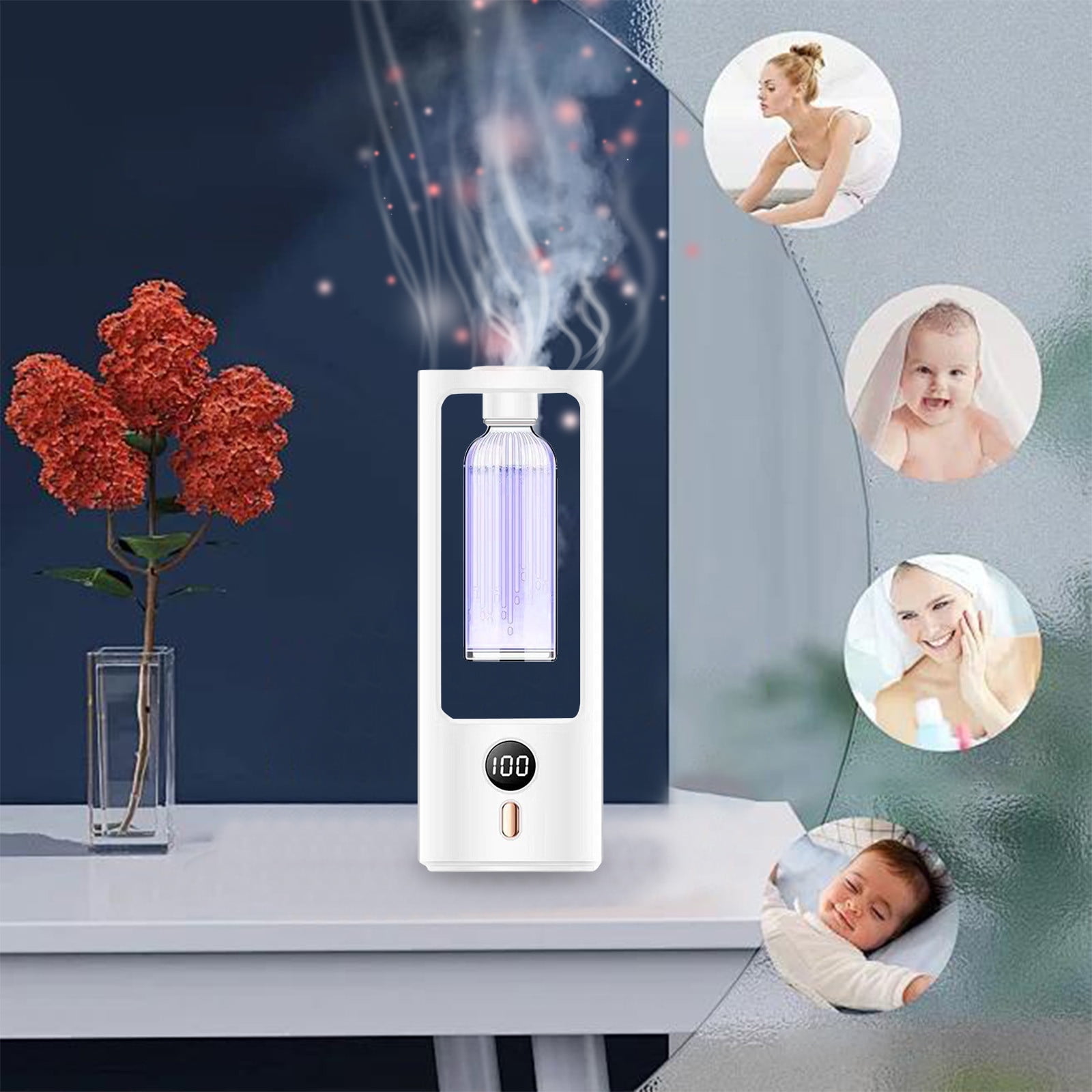 PATLOLLAV 6 Speed Adjusted Commercial Smell Machine Oil Diffuser with ...