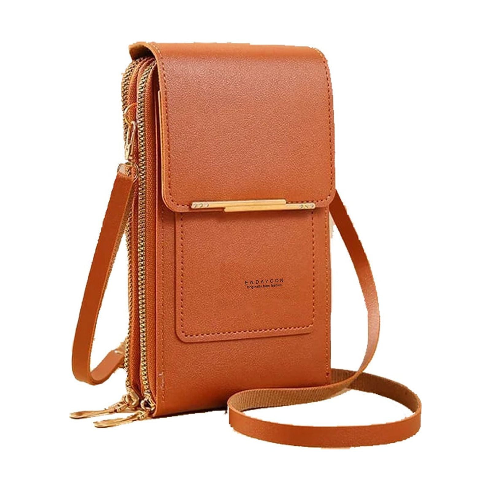 PATLOLLAV Anti-Theft Leather Bag,Small Crossbody Cell Phone Purse ...
