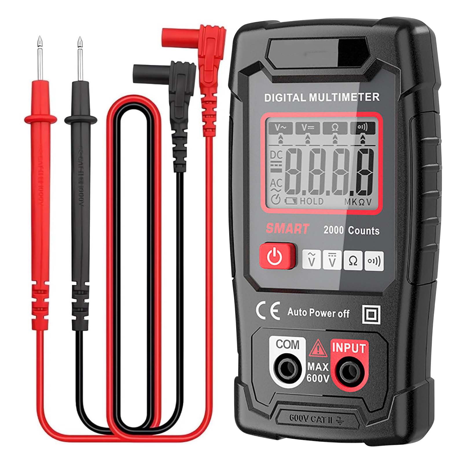 PATLOLLAV Automatic Digital Multimeter,Electric Meter Tester Tool ...