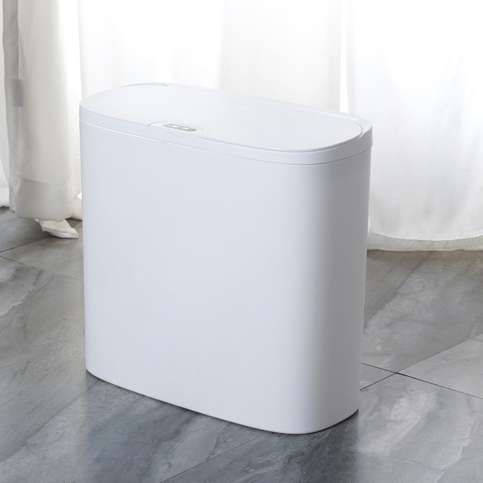 PATLOLLAV Bathroom Touchless Trash Can 13L Smart Automatic Motion ...