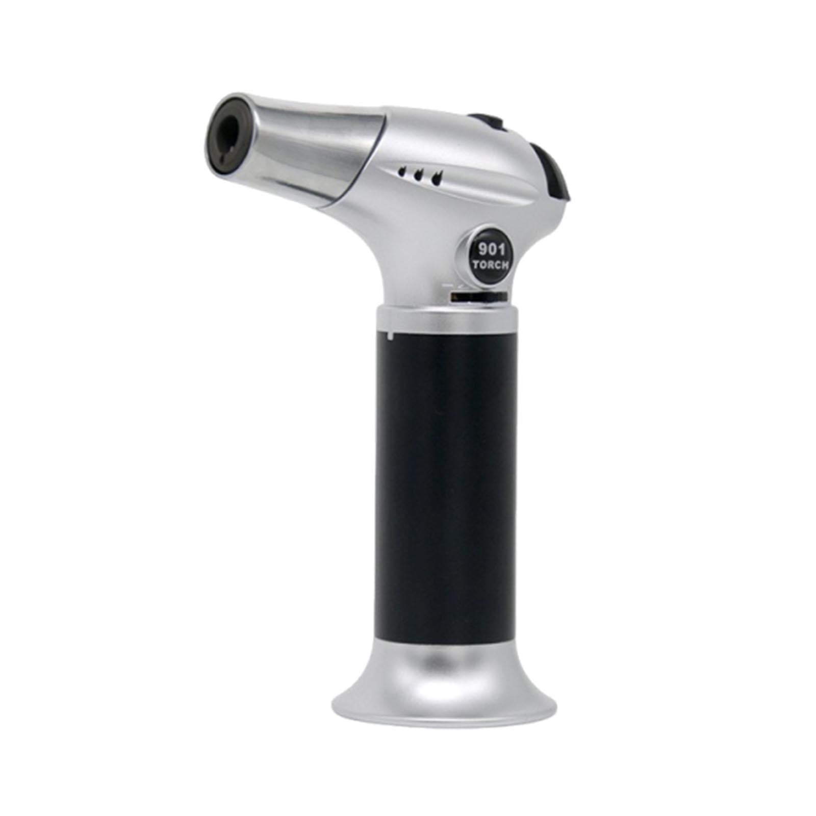 PATLOLLAV Blow Torch for BBQ,Kitchen Cooking Torch with Lock Adjustable ...
