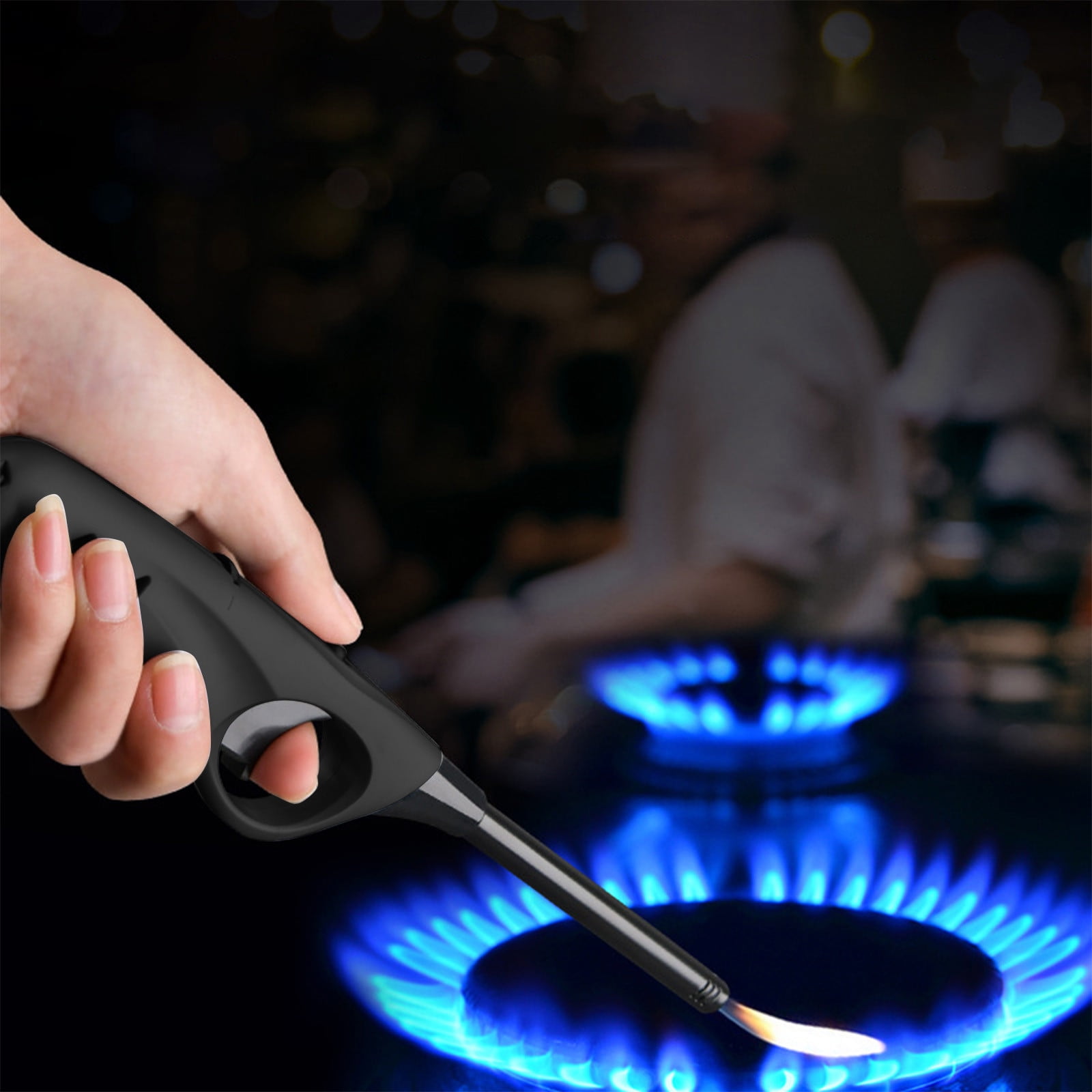 PATLOLLAV Candle Gas Lighter with Extended Long Wand Handy,Butane ...