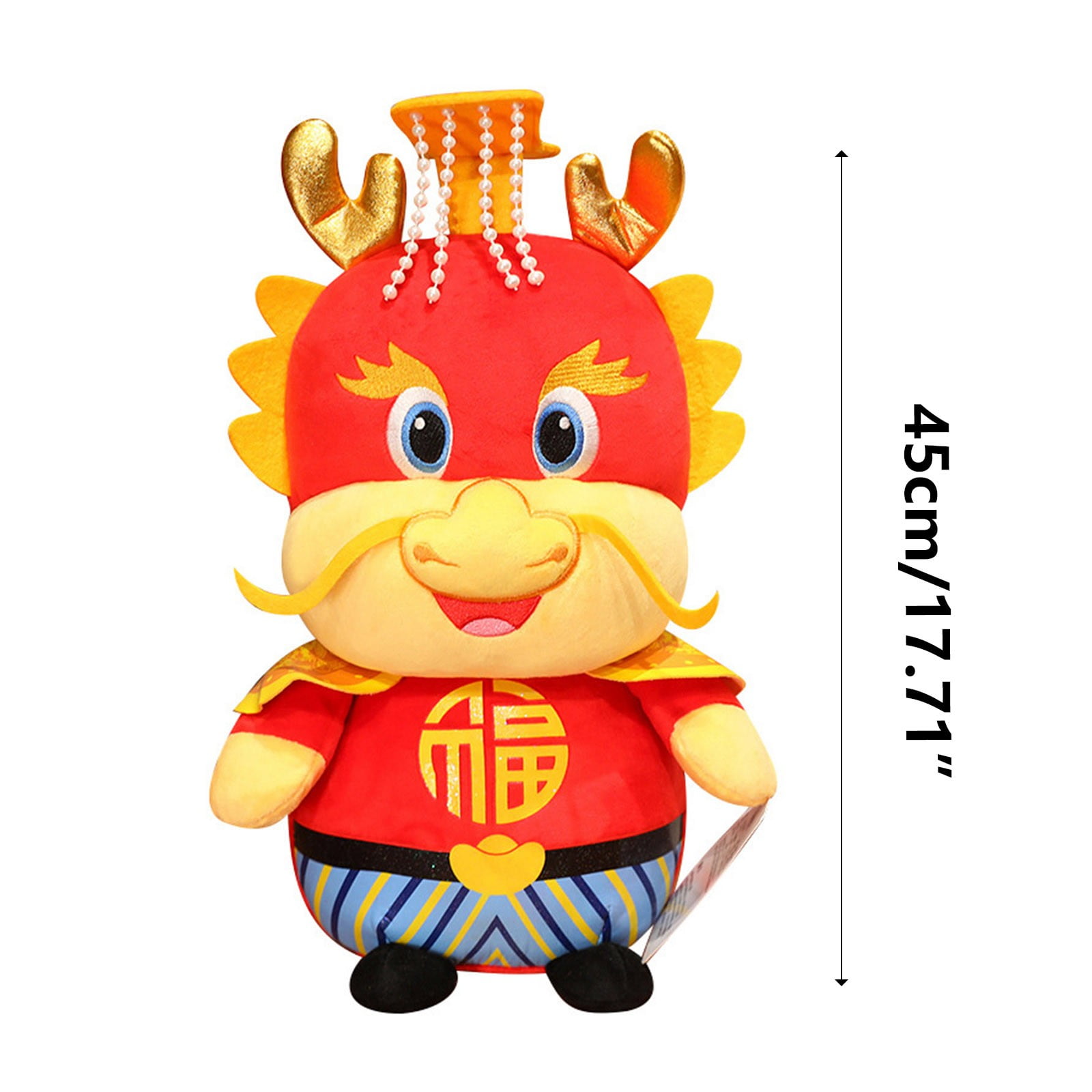 PATLOLLAV Chinese New Year 2024 Dragon Plush Toys, Lunar New Year ...