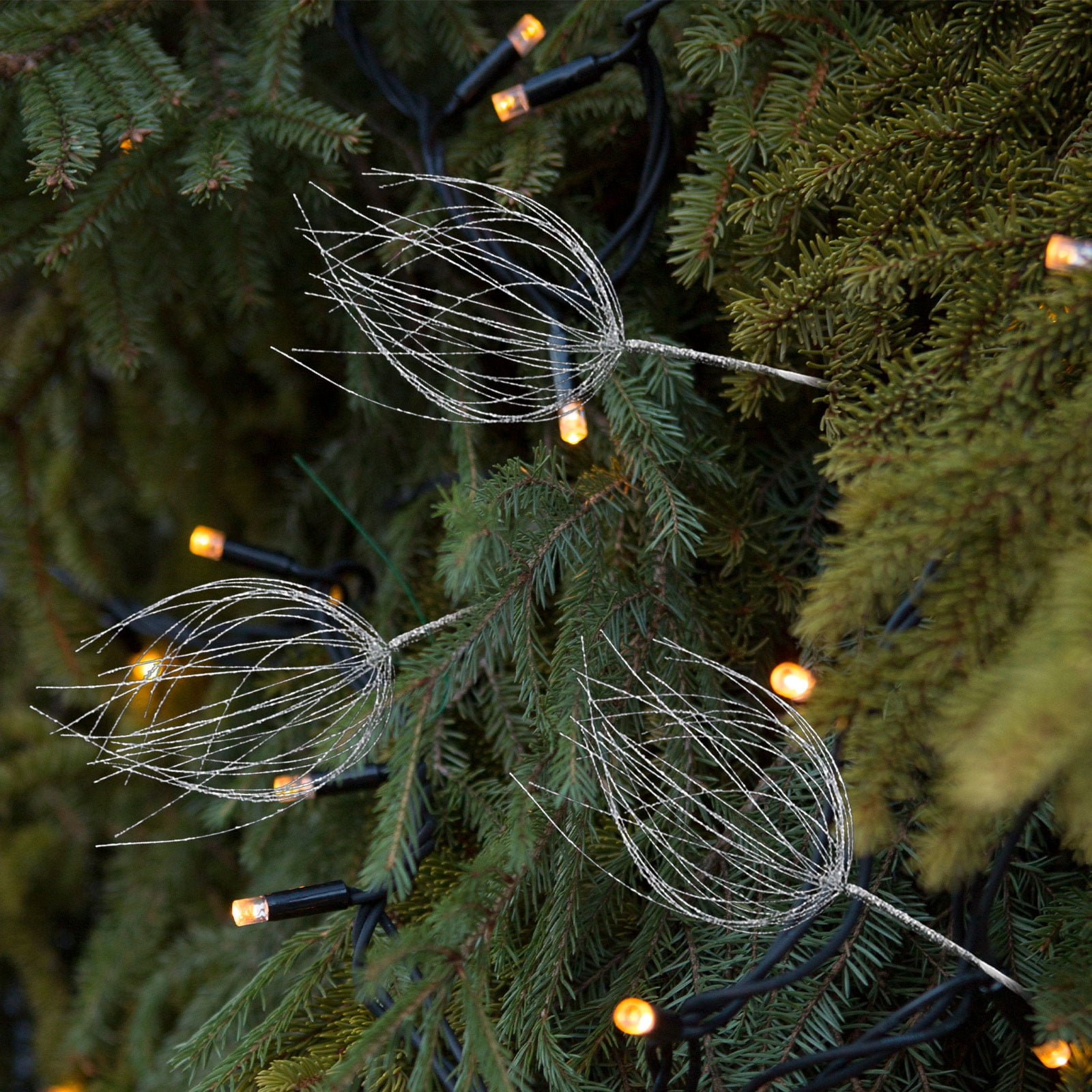 PATLOLLAV Christmas Tree Tulip Flower Arrangement Decoration,12.6 Inch ...