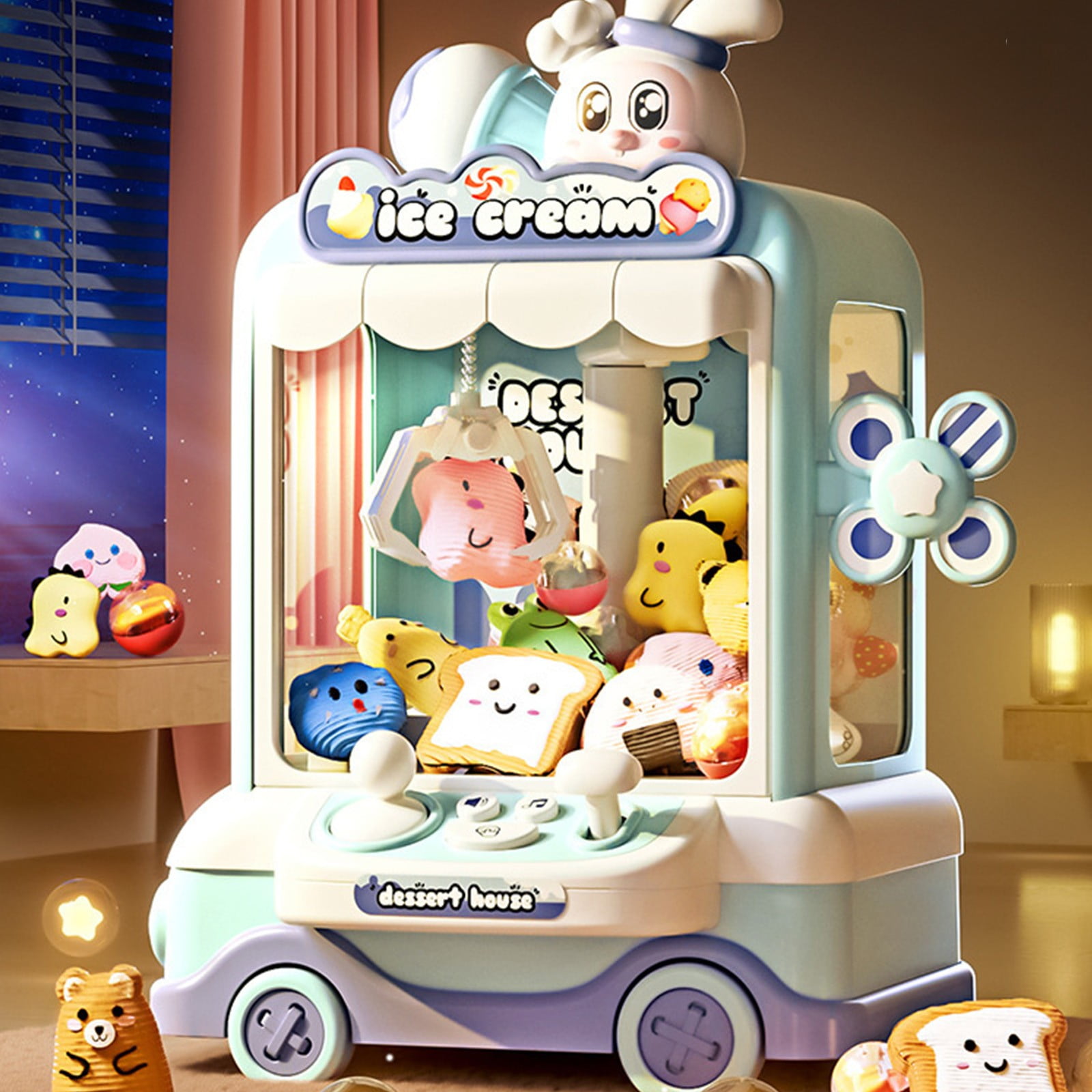 PATLOLLAV Claw Machine Toy for Kids,USB Doll Machine,Claw Crane Game ...