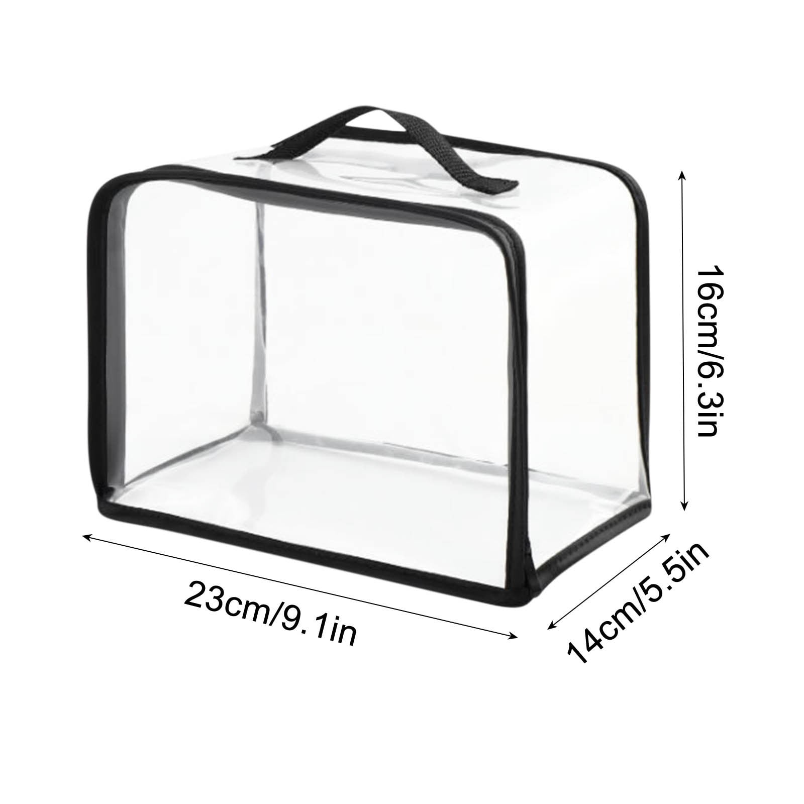 PATLOLLAV Clear Clothes Storage Bag Organizer with Reinforced Handle ...