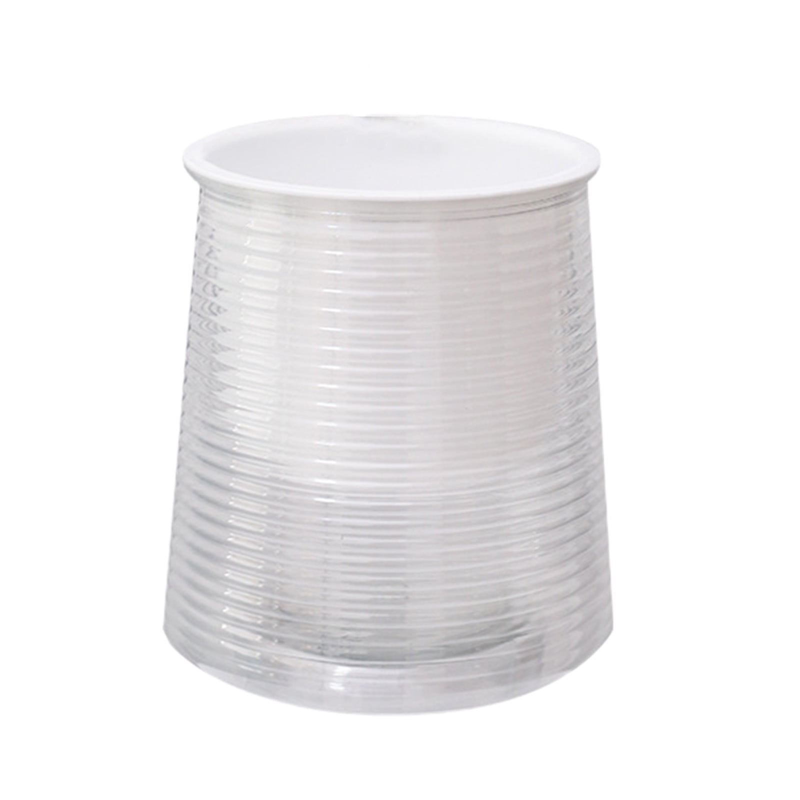 PATLOLLAV Clear Double Layer Flower Pot,Transparent Plastic Planter ...