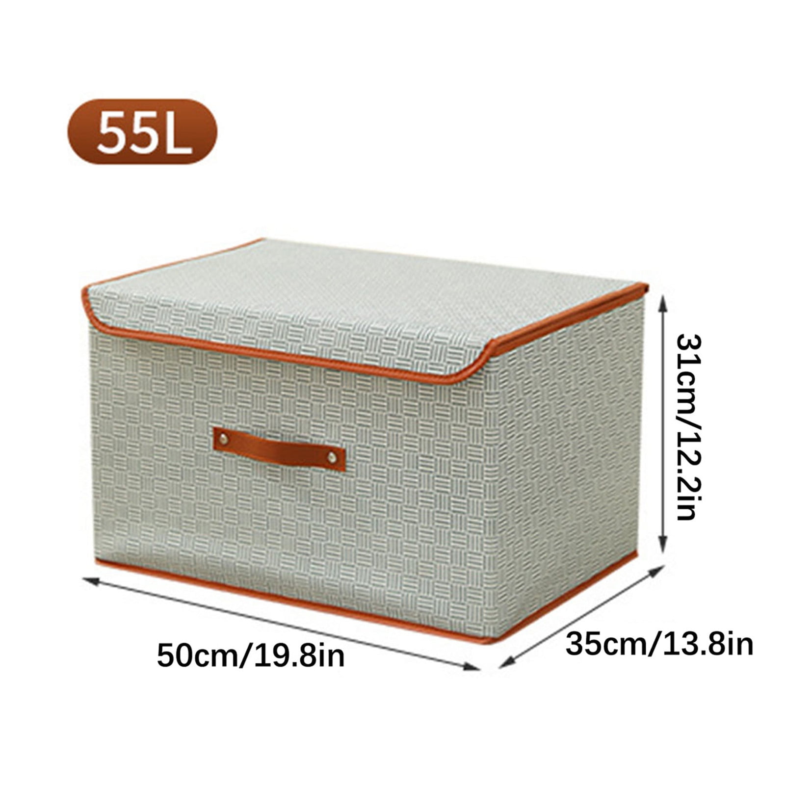 PATLOLLAV Connected Lid Storage Box With Large Capacity Folding Clothes ...