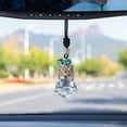PATLOLLAV Crystal Car Perfume Pendant – Refillable Rearview Mirror ...