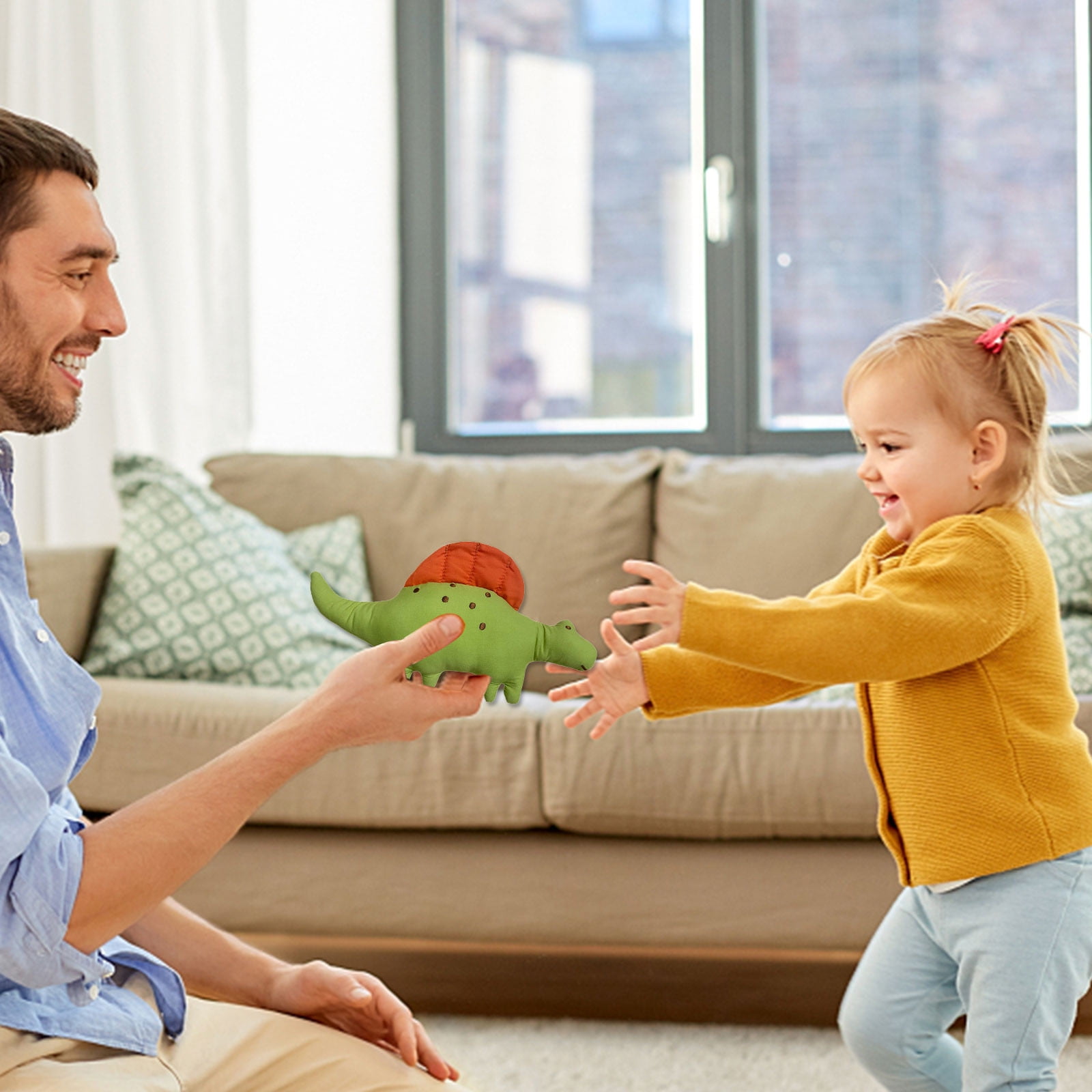 PATLOLLAV Cute Dinosaur Dolls Dolls,Children's Dino Plush Doll,Mini ...