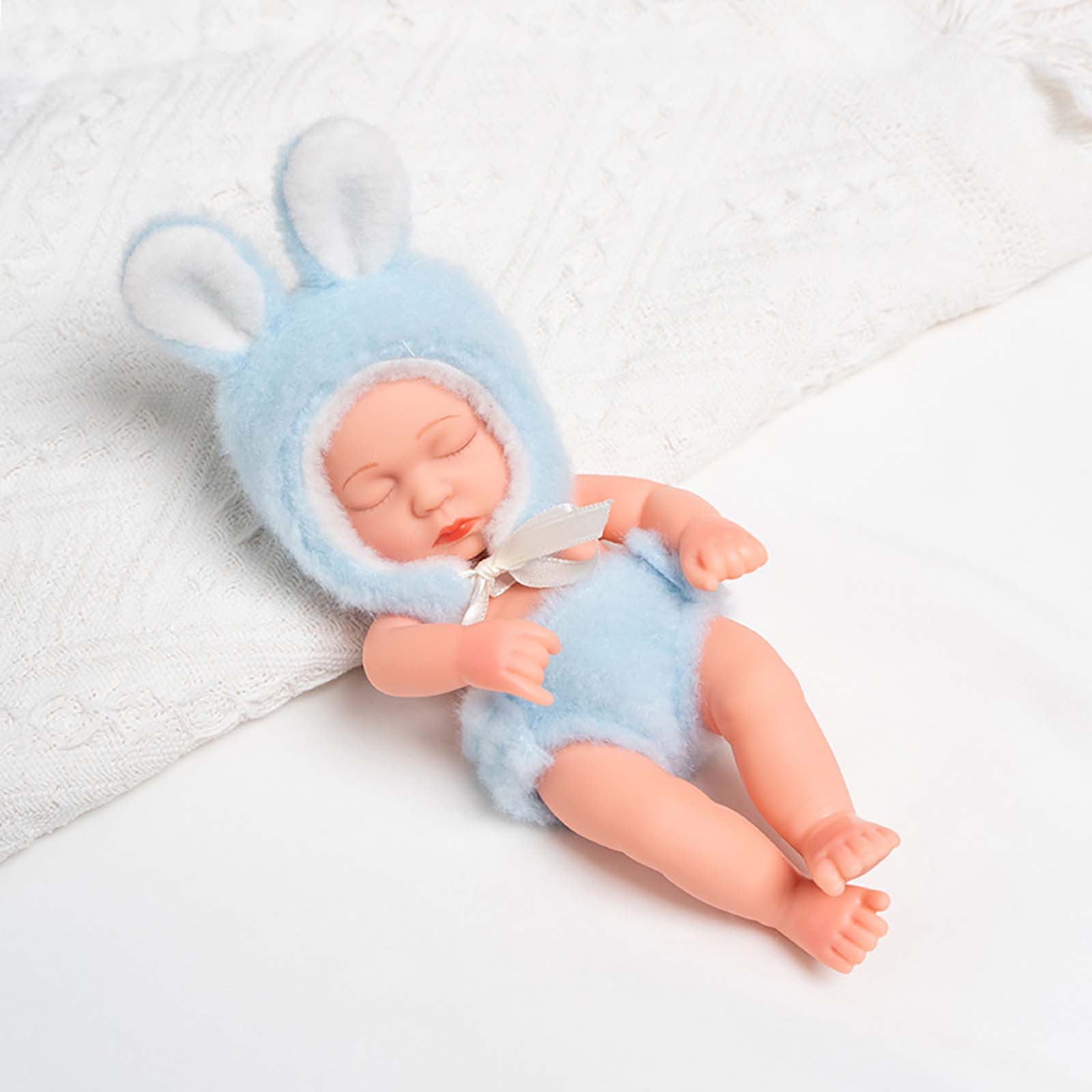 PATLOLLAV Cute Reborn Baby Dolls,7.5 Inch Sleeping Baby Doll,Girl ...