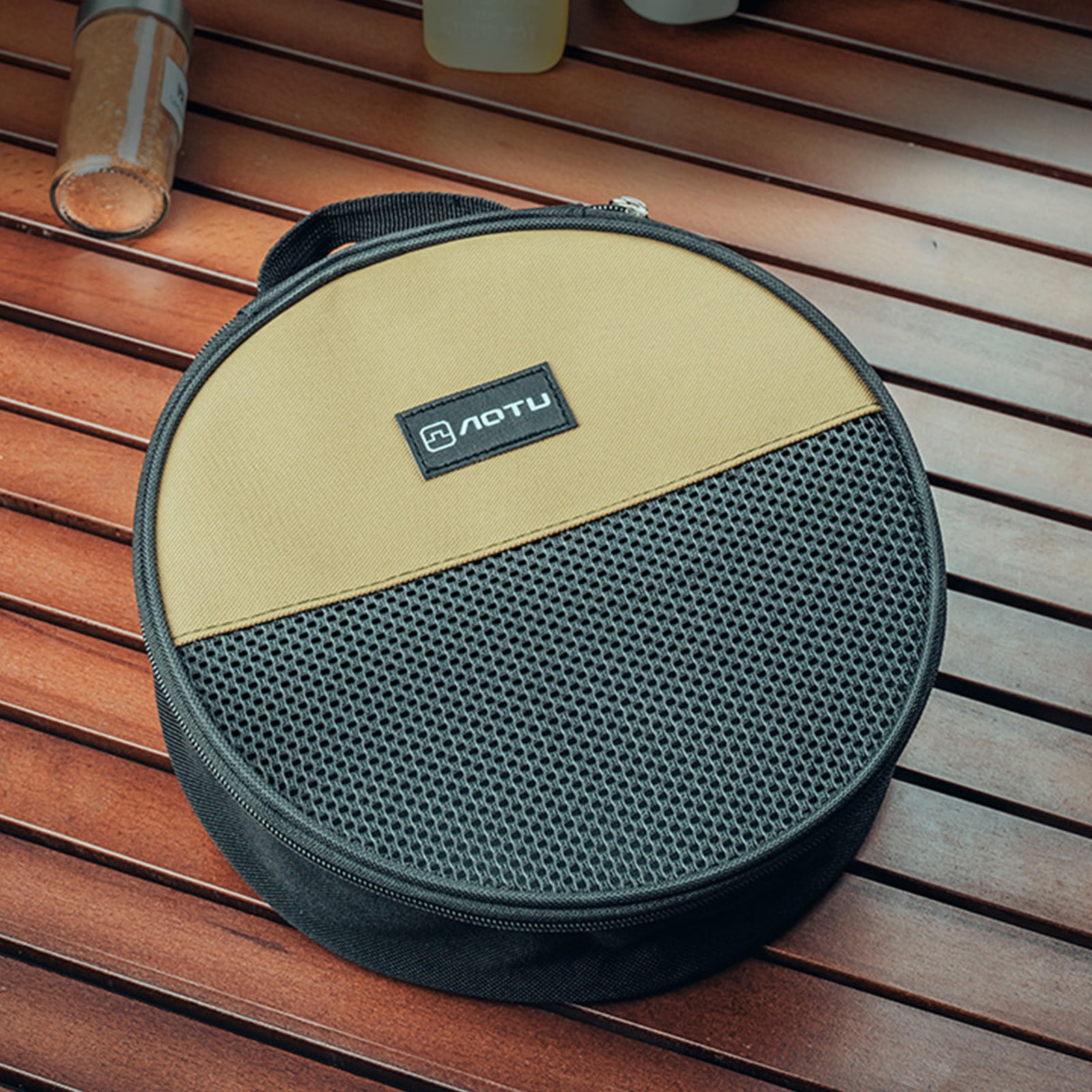 PATLOLLAV Dishes Storage Bag, China Storage Chest Round Crockery ...