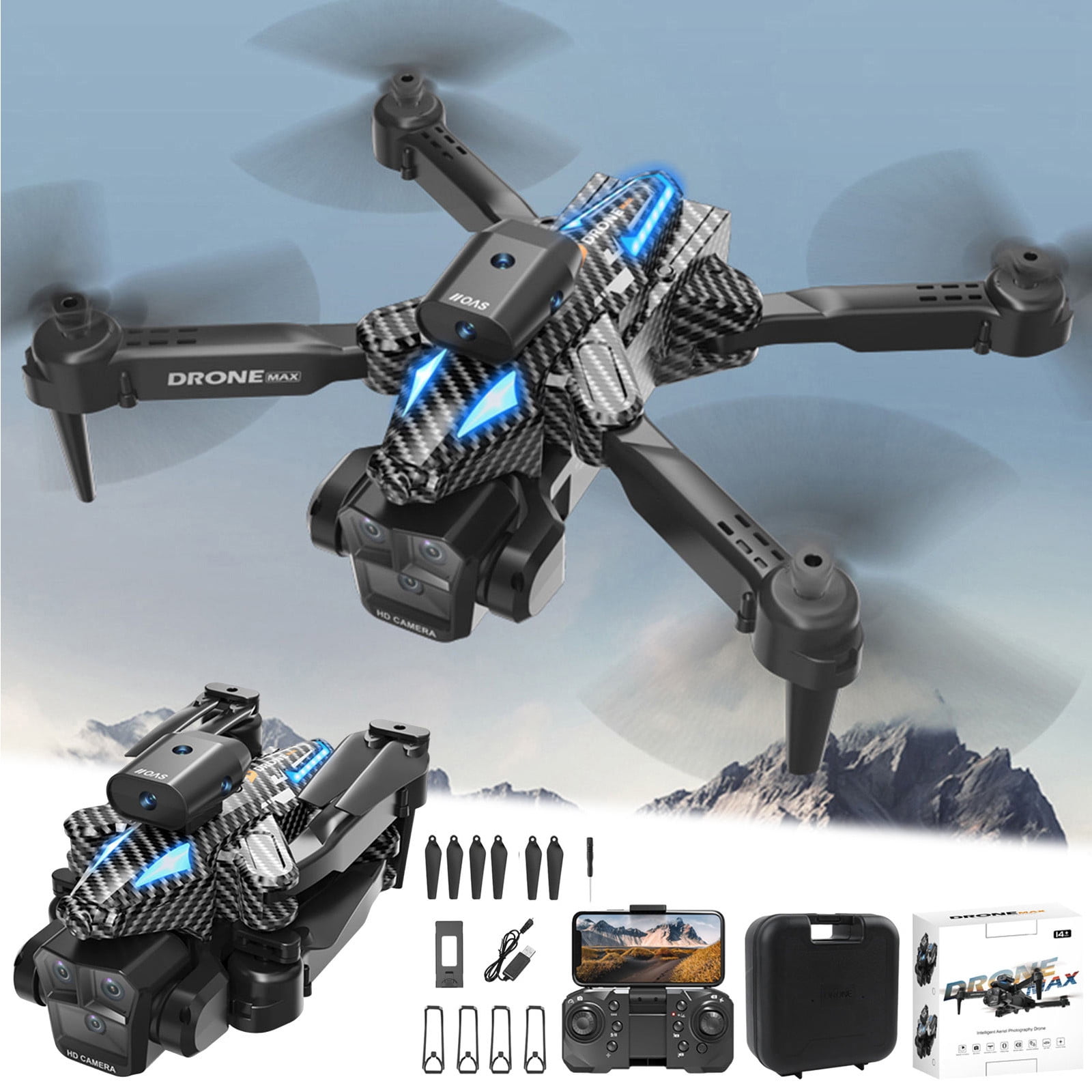 PATLOLLAV Drone with Camera for Adults,Remote Control Drones with ...