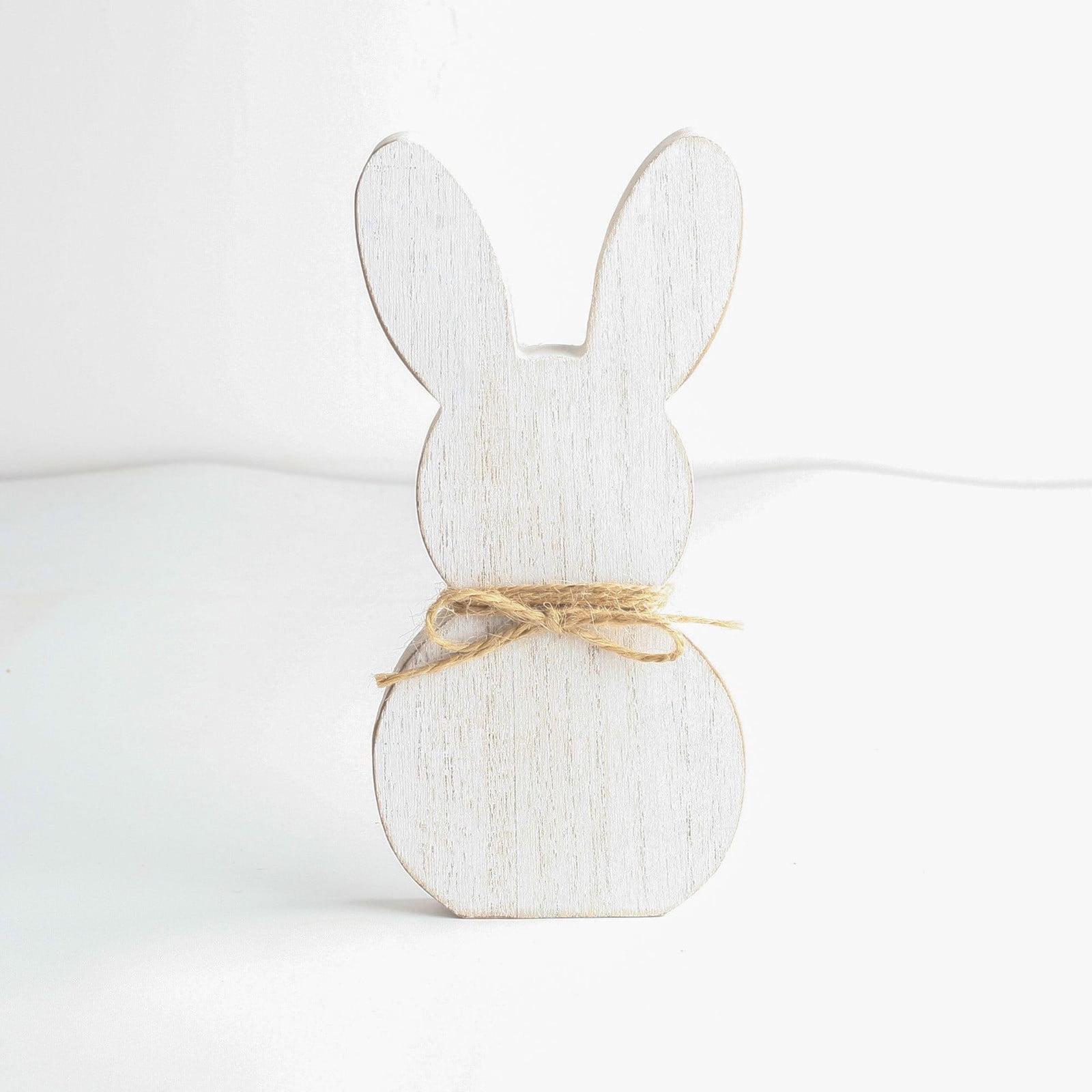 PATLOLLAV Easter Wooden Bunny Cutouts -7 x 3 Inch Wooden Rabbit Egg ...