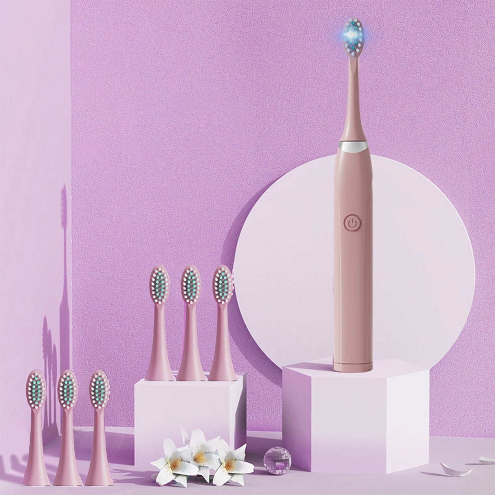 PATLOLLAV Electric Toothbrush for Adults, USB Low Noise Toothbrush ...