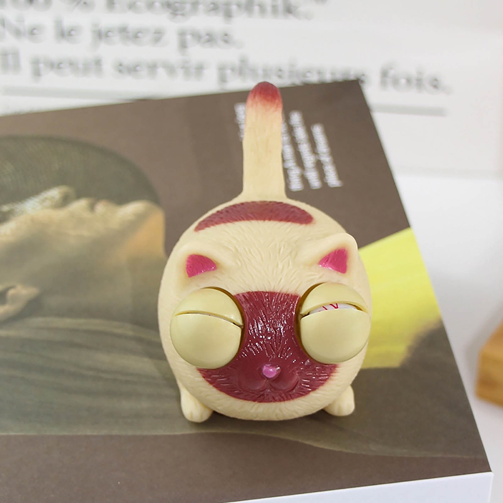 PATLOLLAV Fidget Toys,Eye Popping Squishy Toys,Cat Fidget Toys ...