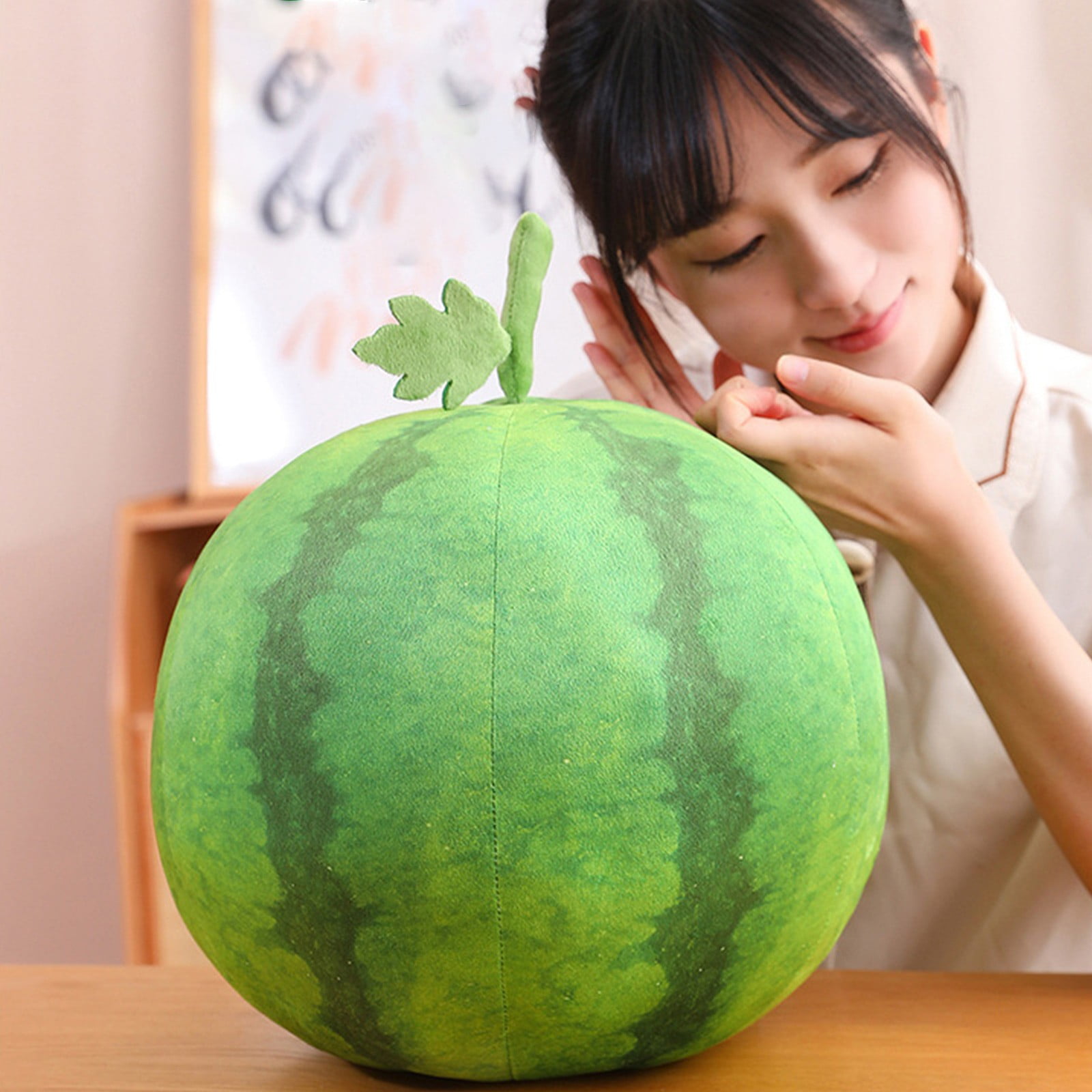 PATLOLLAV Fruit Doll,Simulated Watermelon Throw Pillows,Creative 3D ...