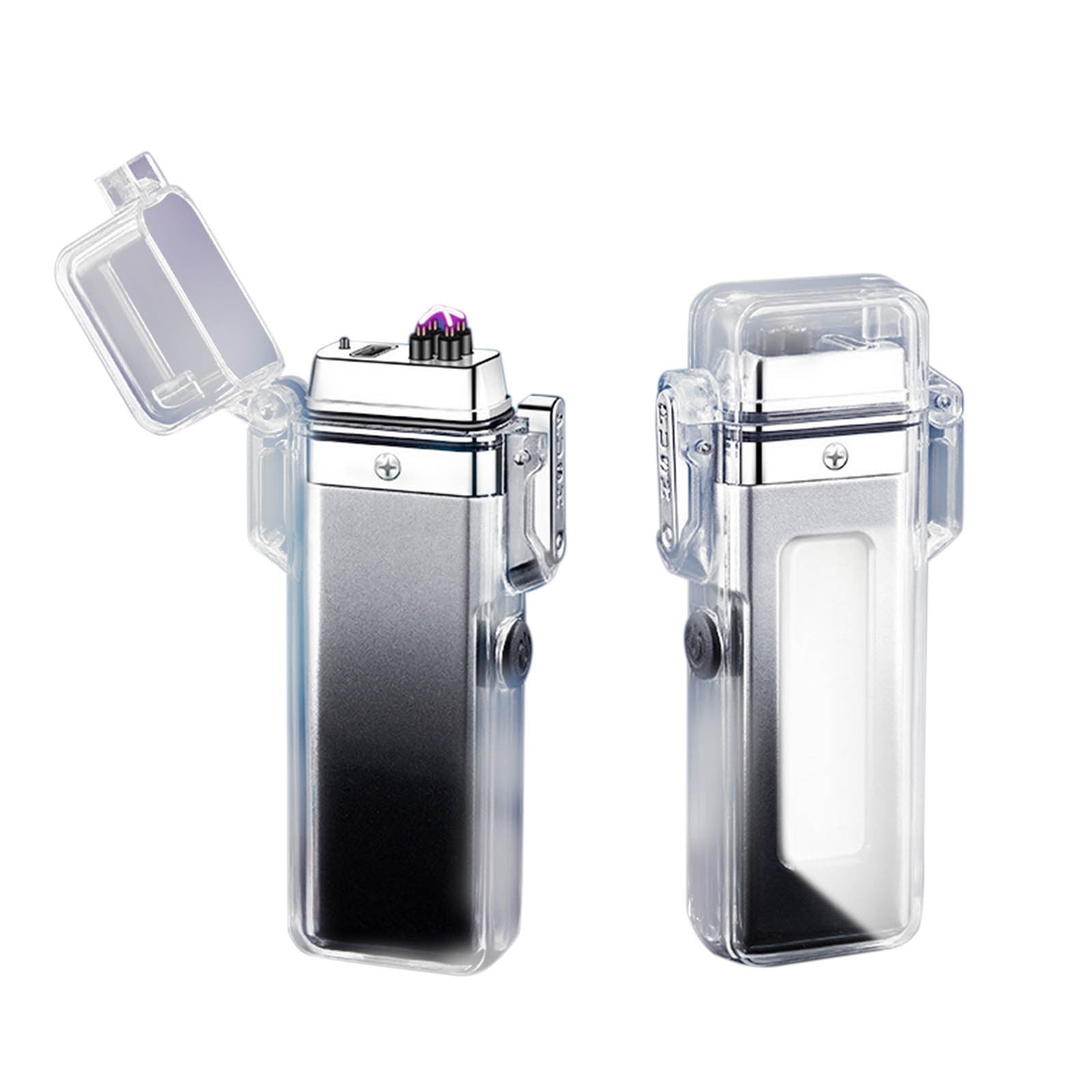 PATLOLLAV Gradient Adjustable Butane Jet Flame Lighter,Pocket Lovely ...