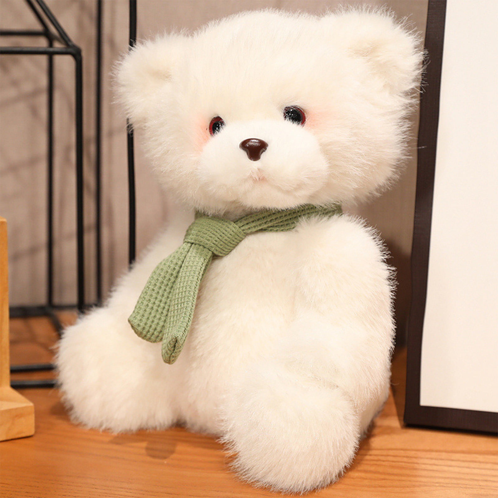 PATLOLLAV Green Scarf Teddy Bear Plush Doll,Bear Stuffed Animal Plush ...