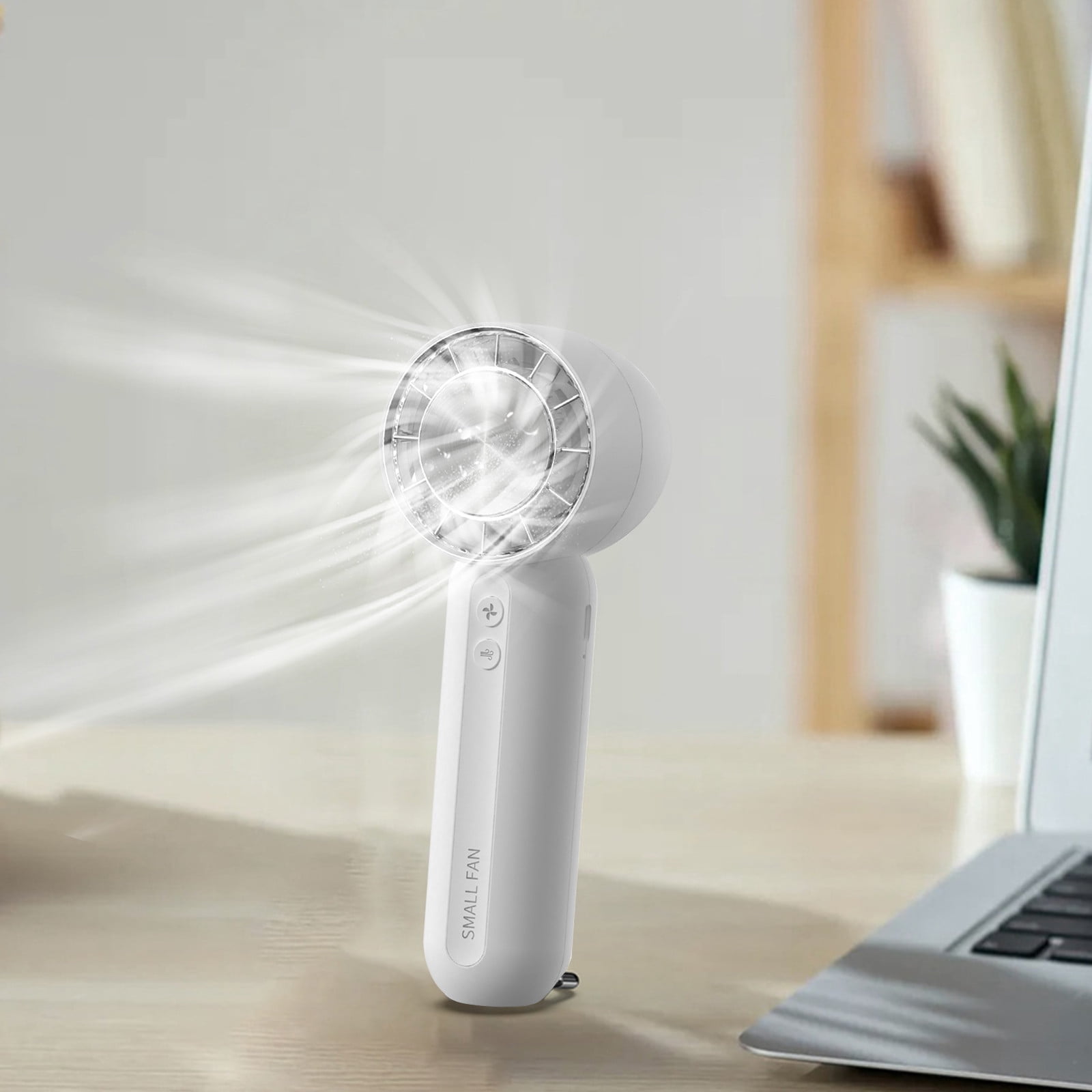 PATLOLLAV Handheld Mini Fan,Portable Turbo Fan,Recharged Battery ...