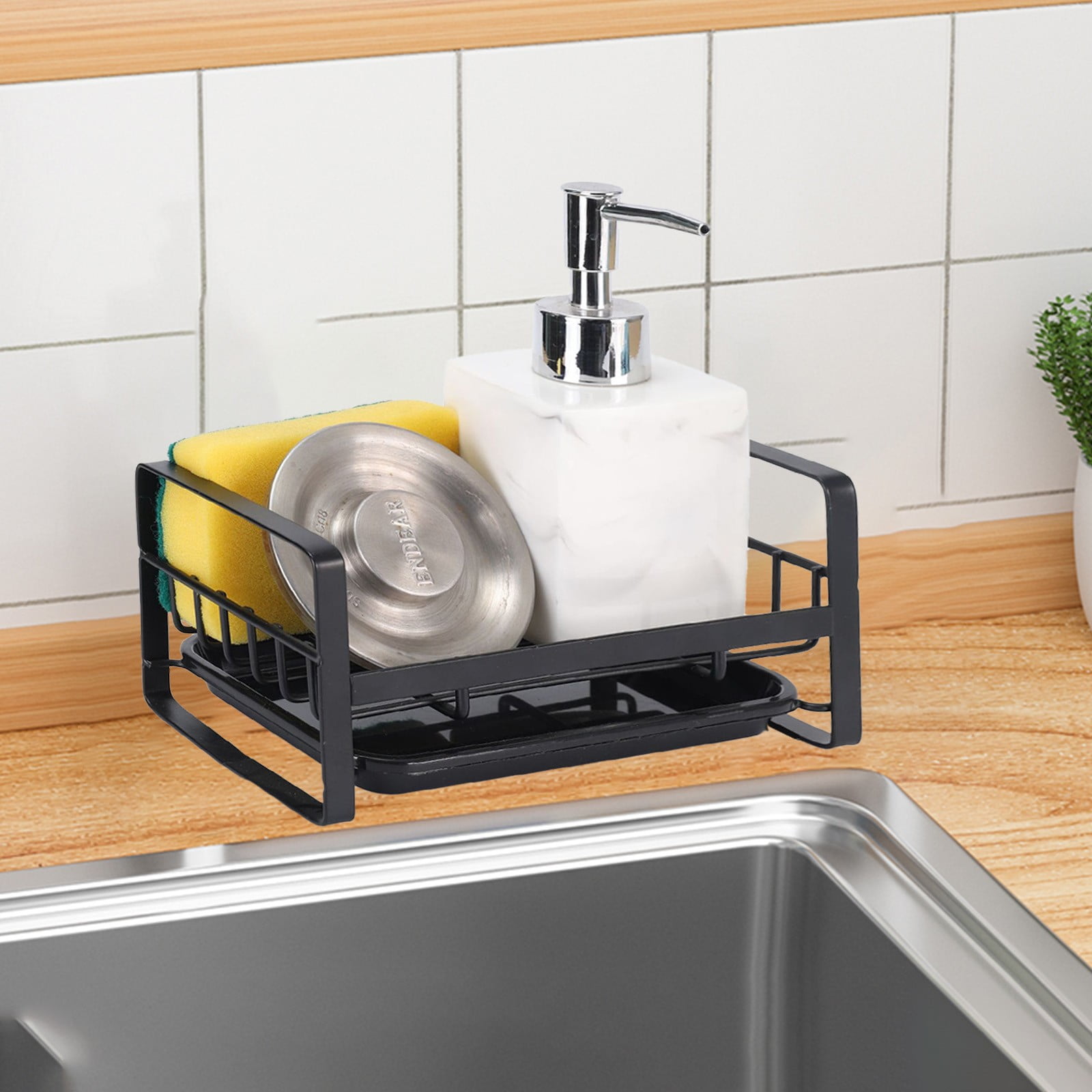 PATLOLLAV Kitchen Storage Rack Can Be Wall Hanging Dishcloth Storage ...