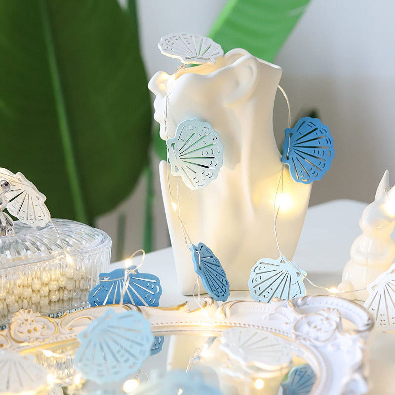 PATLOLLAV LED Wooden Shells Copper String Fairy Light for Home,Office ...