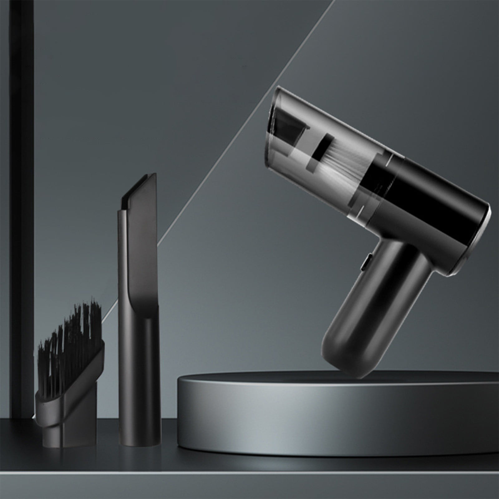 PATLOLLAV Mini Portable Vacuum Cleaner with Brush,Small Handheld Vacuum ...