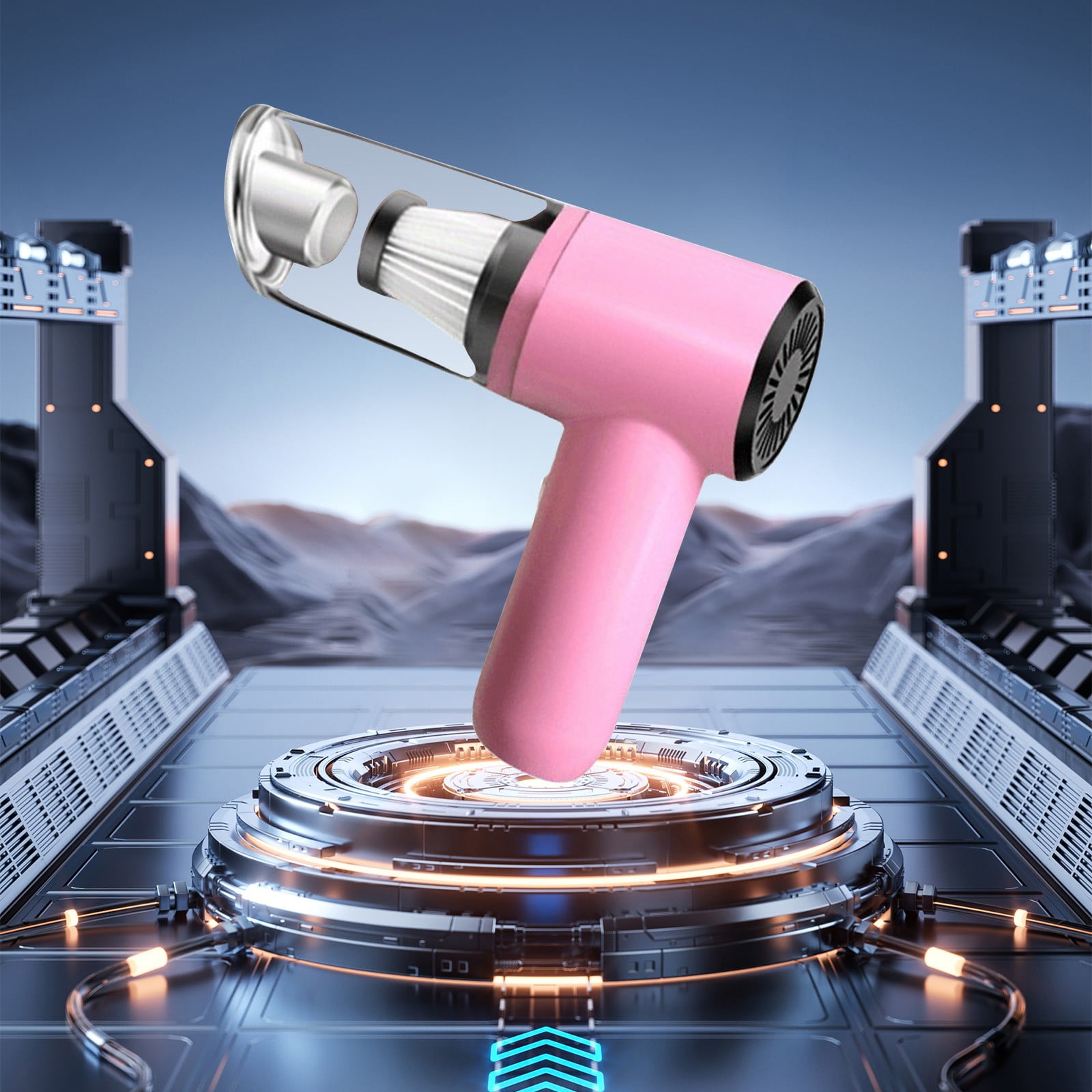 PATLOLLAV Mini Vacuum Cleaner,Bed Vacuum Cleaner High Frequency Low ...