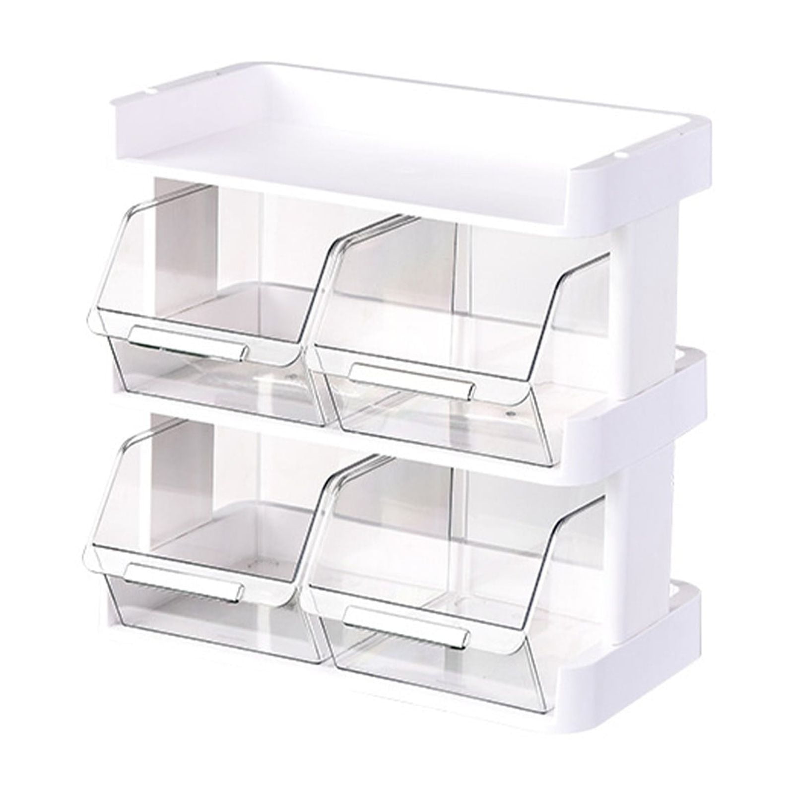 PATLOLLAV Multifunctional Plastic Tea Bag Organizer Coffee Snacks Small ...