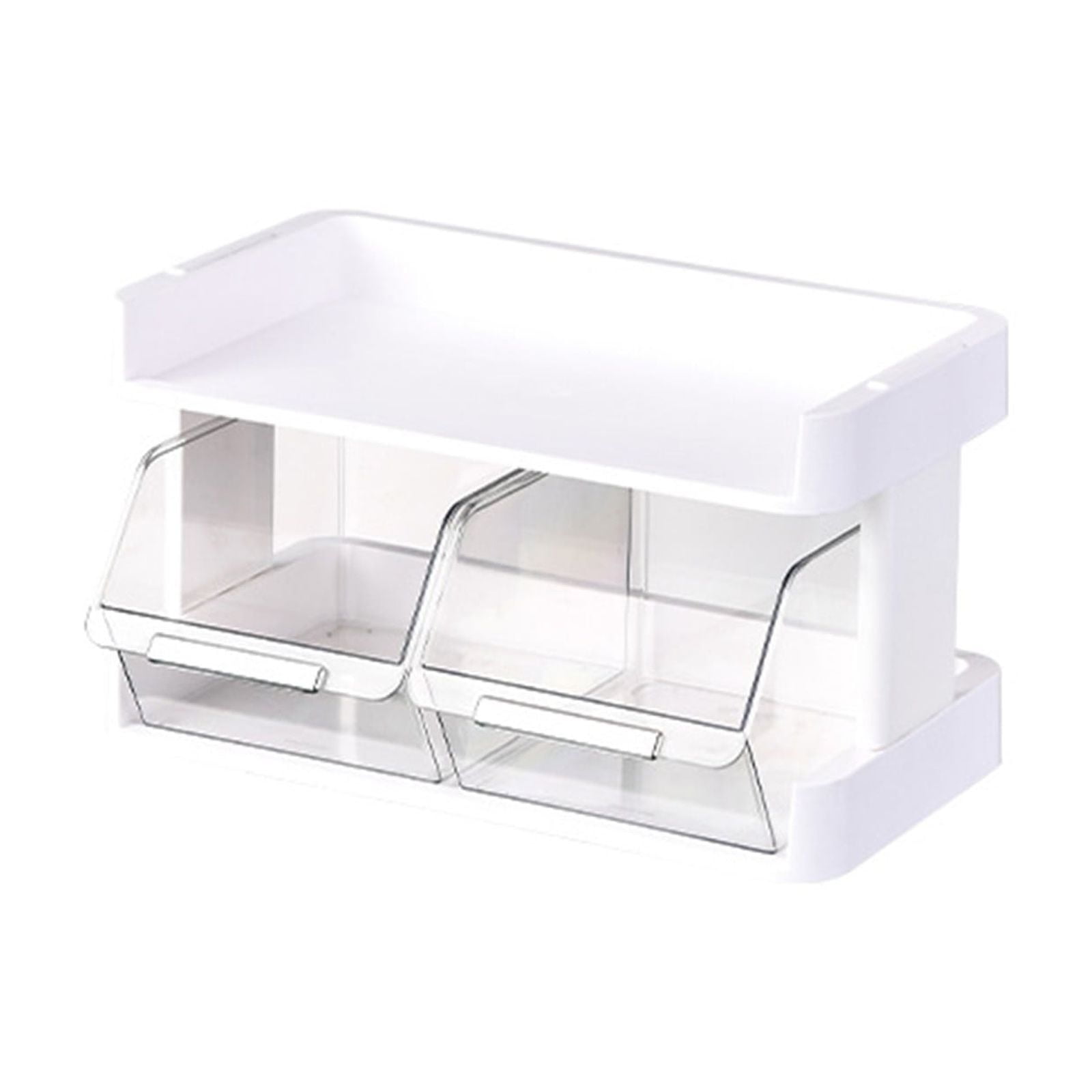 PATLOLLAV Multifunctional Plastic Tea Bag Organizer Coffee Snacks Small ...