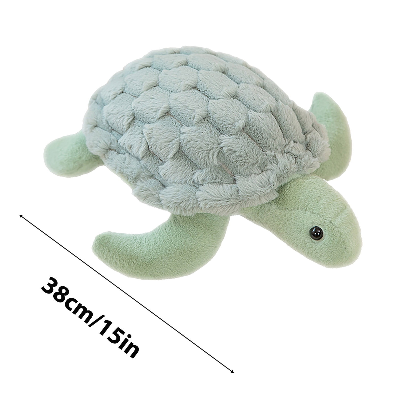 PATLOLLAV Plush Cute Turtle Stuffed Animals,15inch Soft Sea Turtle ...