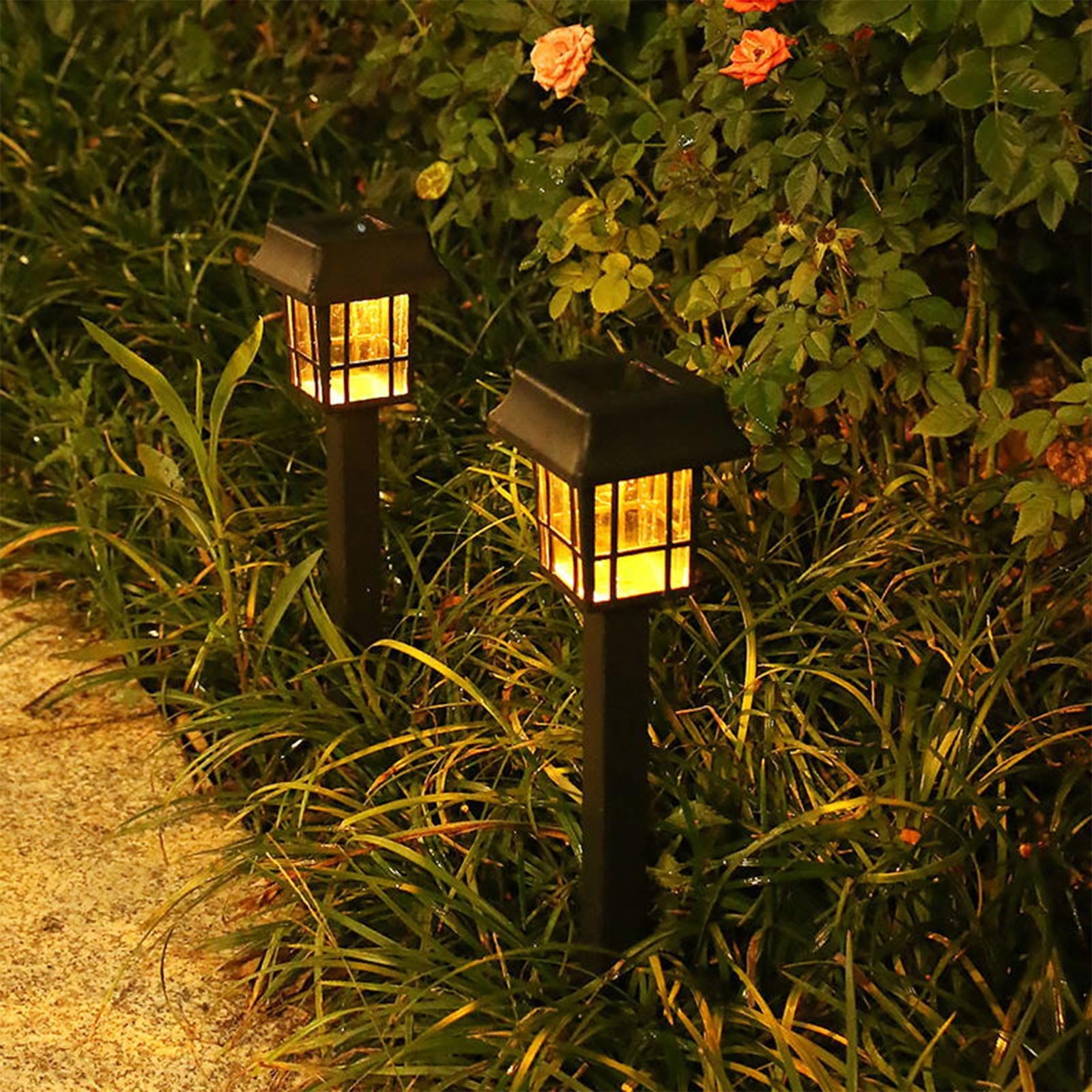 PATLOLLAV Solar Lights for Outside,LED Solar Path Lights, Waterproof ...