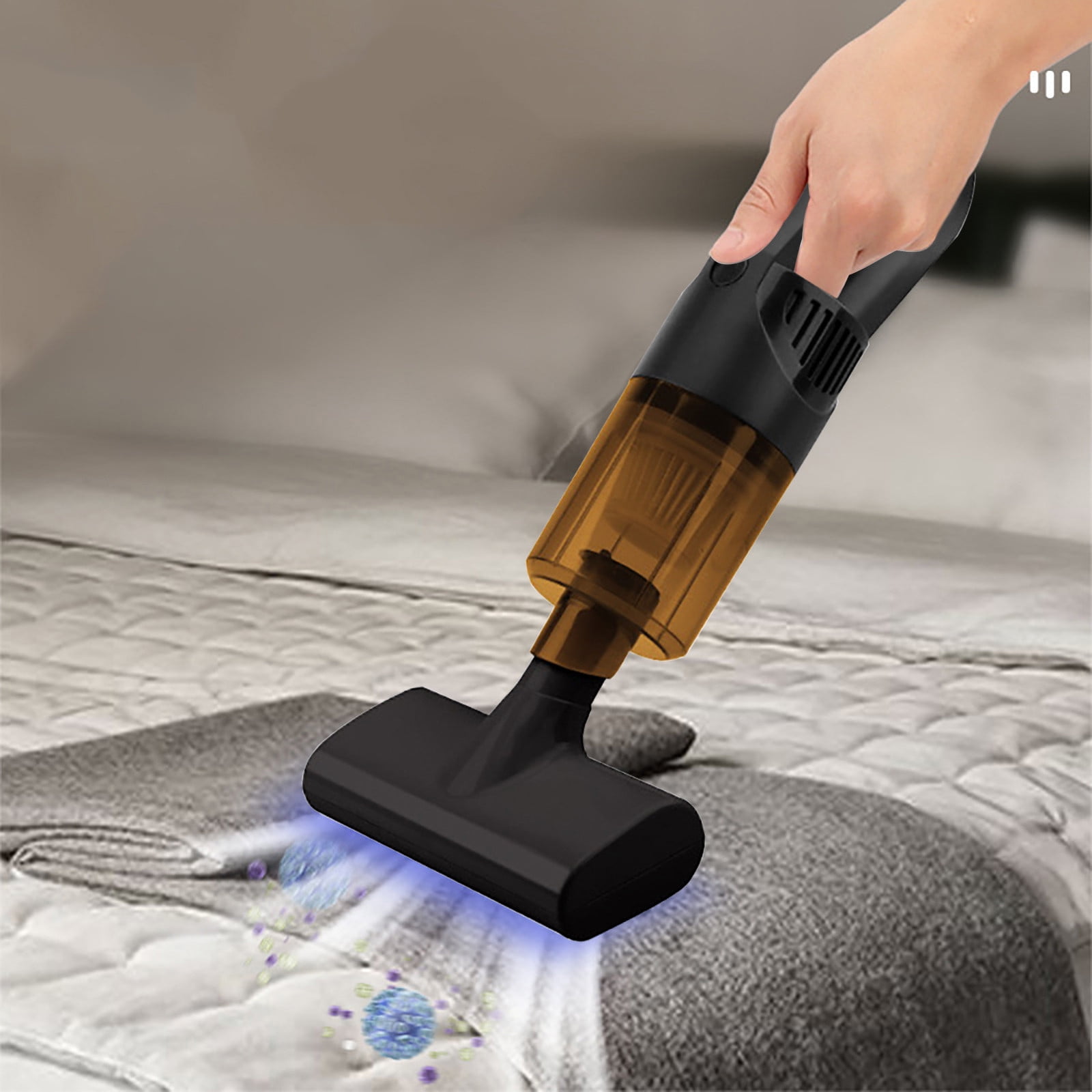 PATLOLLAV Vacuum Cleaner,Bed Vacuum Cleaner High Frequency Low Noise ...
