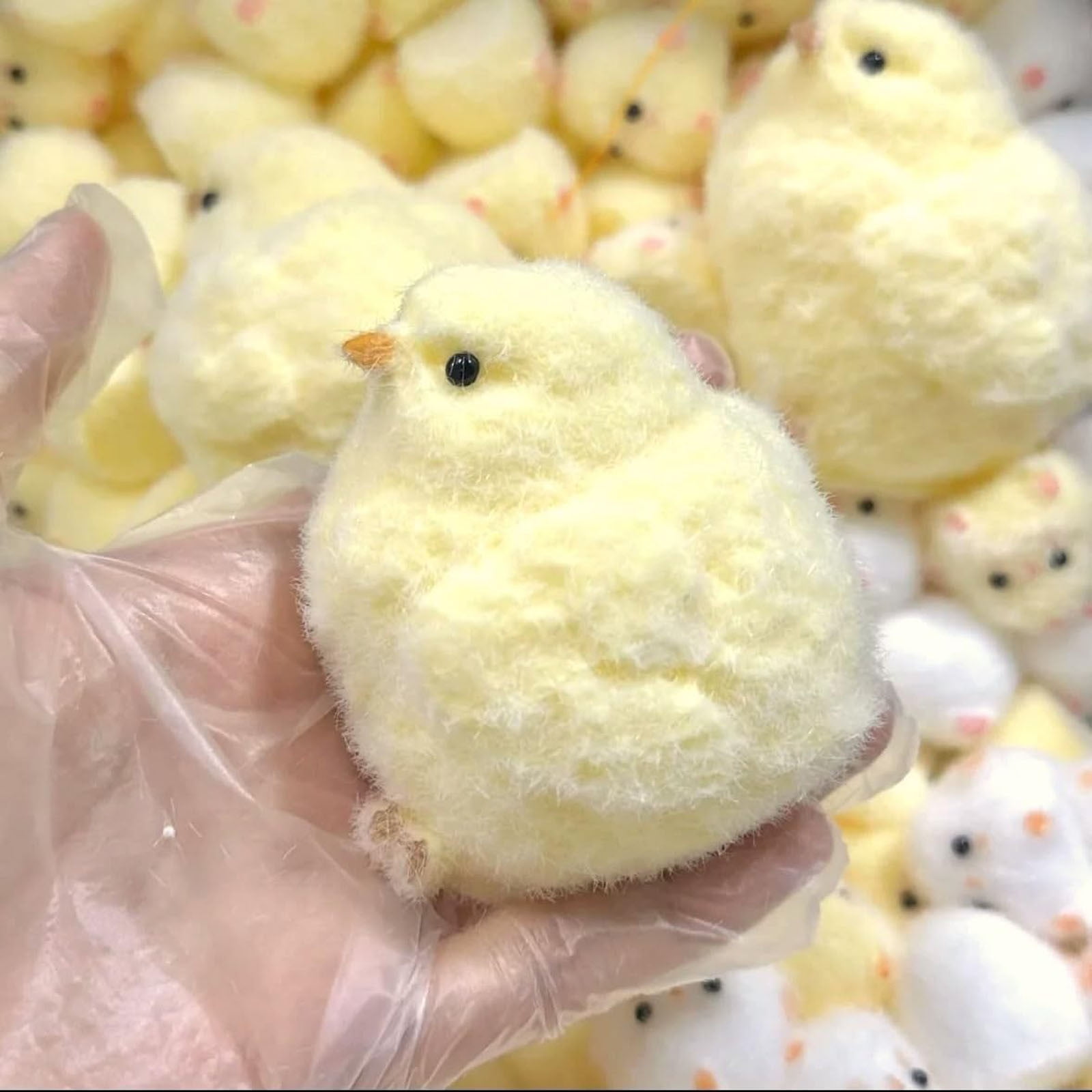 PATLOLLAV Yellow Handmade Squishy Chick Ultra Soft Squishy Fidget ...