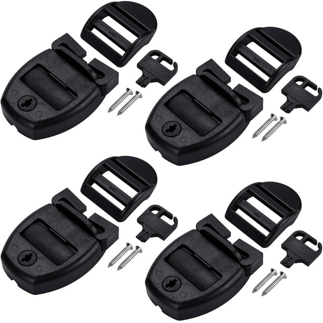 PATOPS 4 Sets Spa Hot Tub Cover Clips, Latches Clip Locks with Key for ...