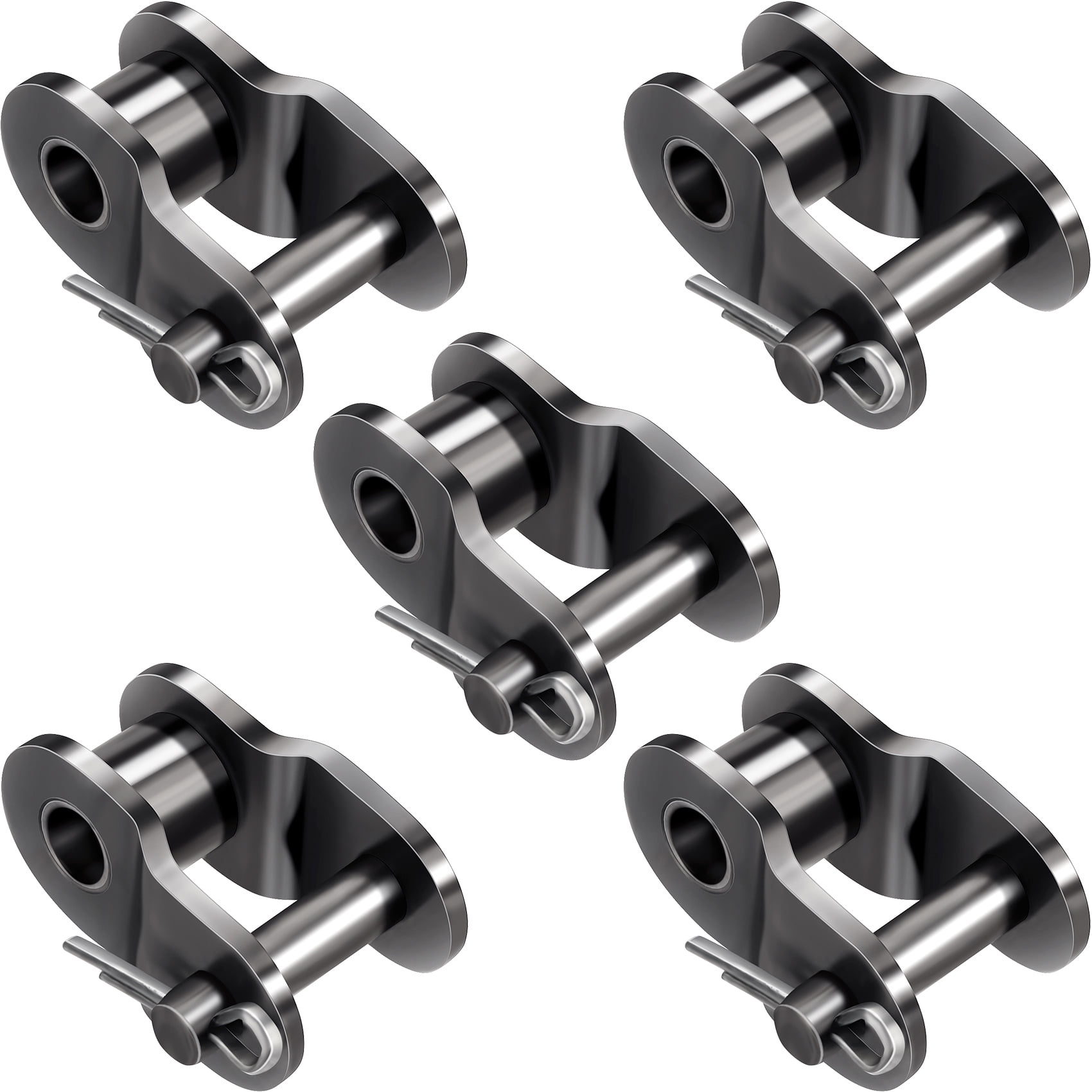 PATOPS 5PCS Roller Chain Offset Link,Carbon Steel Heavy Duty Roller ...